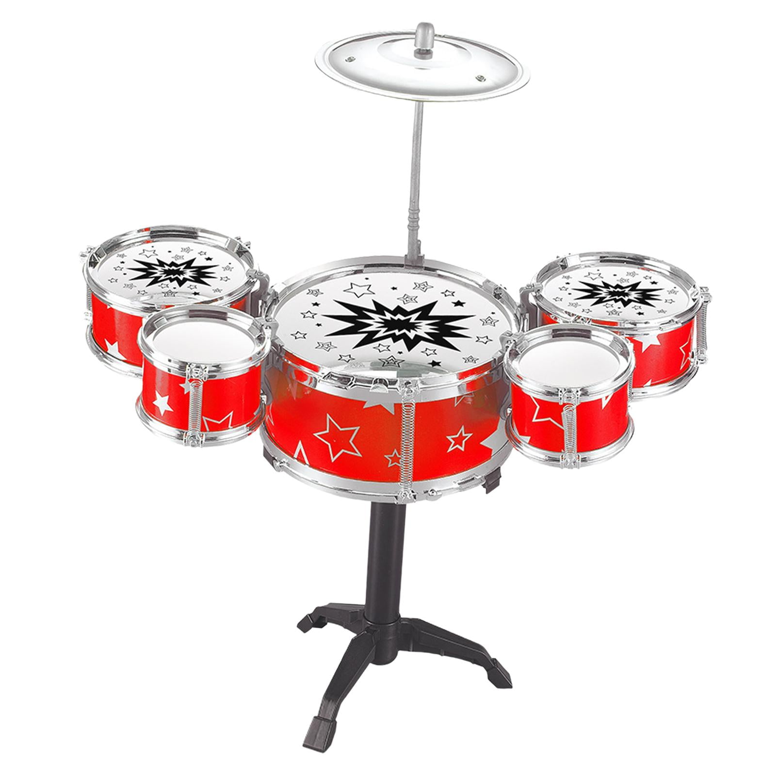 Kokiya Child Jazz Drum Set Mini Drum Set Musical Toy Simulation for ...
