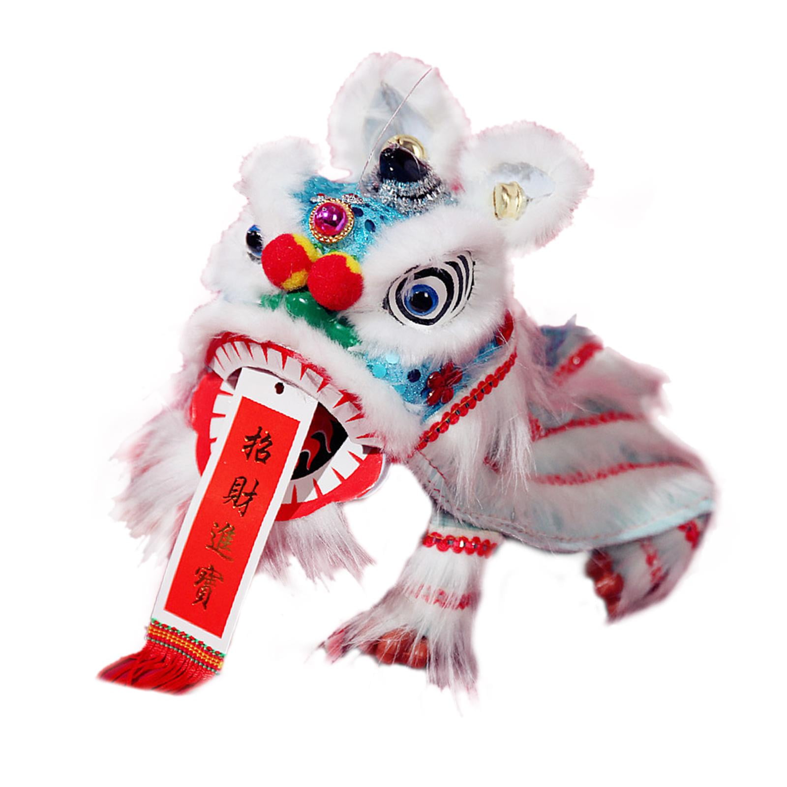 Kokiya Chinese Lion Puppet Festive Lion Dance Puppet for Birthday ...