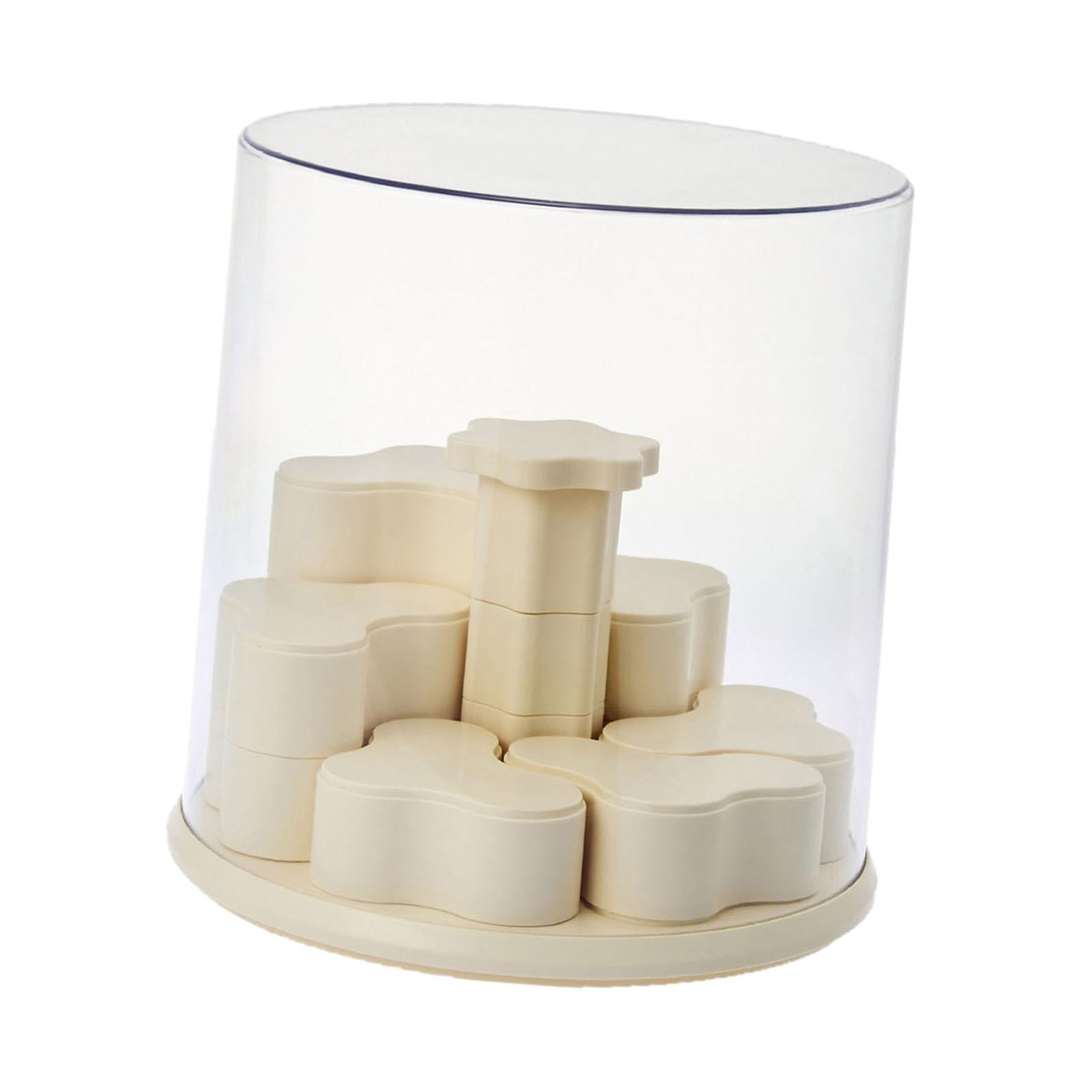 Kokiya Clear Display Case 360 Degree Rotation Display Stand for ...