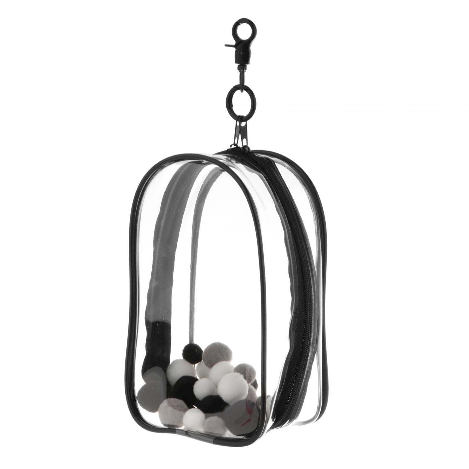 Kokiya Clear Figure Display Bag with Keychain Collectibles Display Case ...