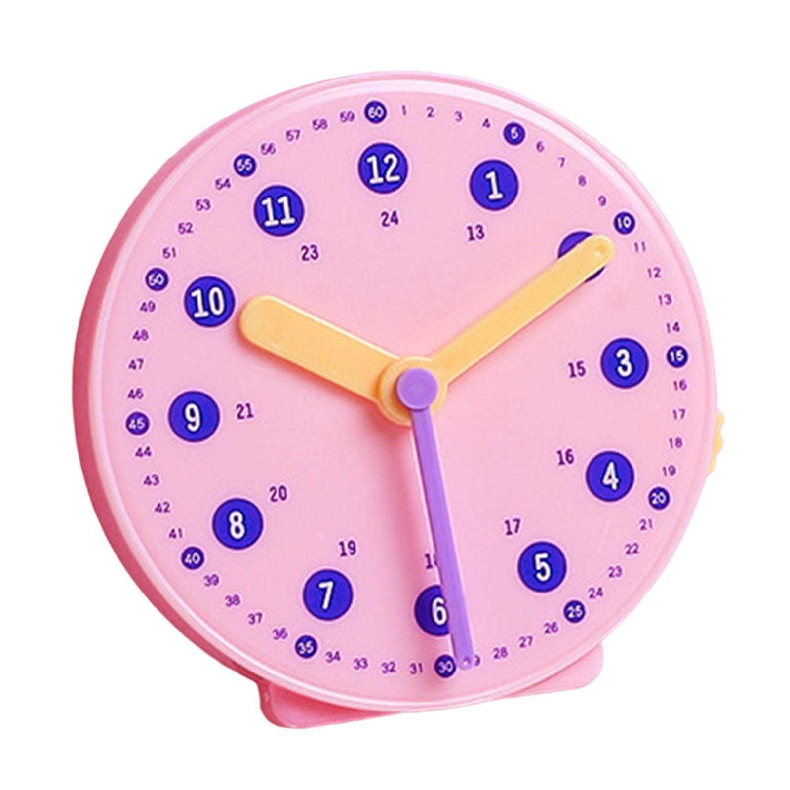 Kokiya Clock Kids Toy Montessori Teaching Aid for 3 Year Old Playroom ...