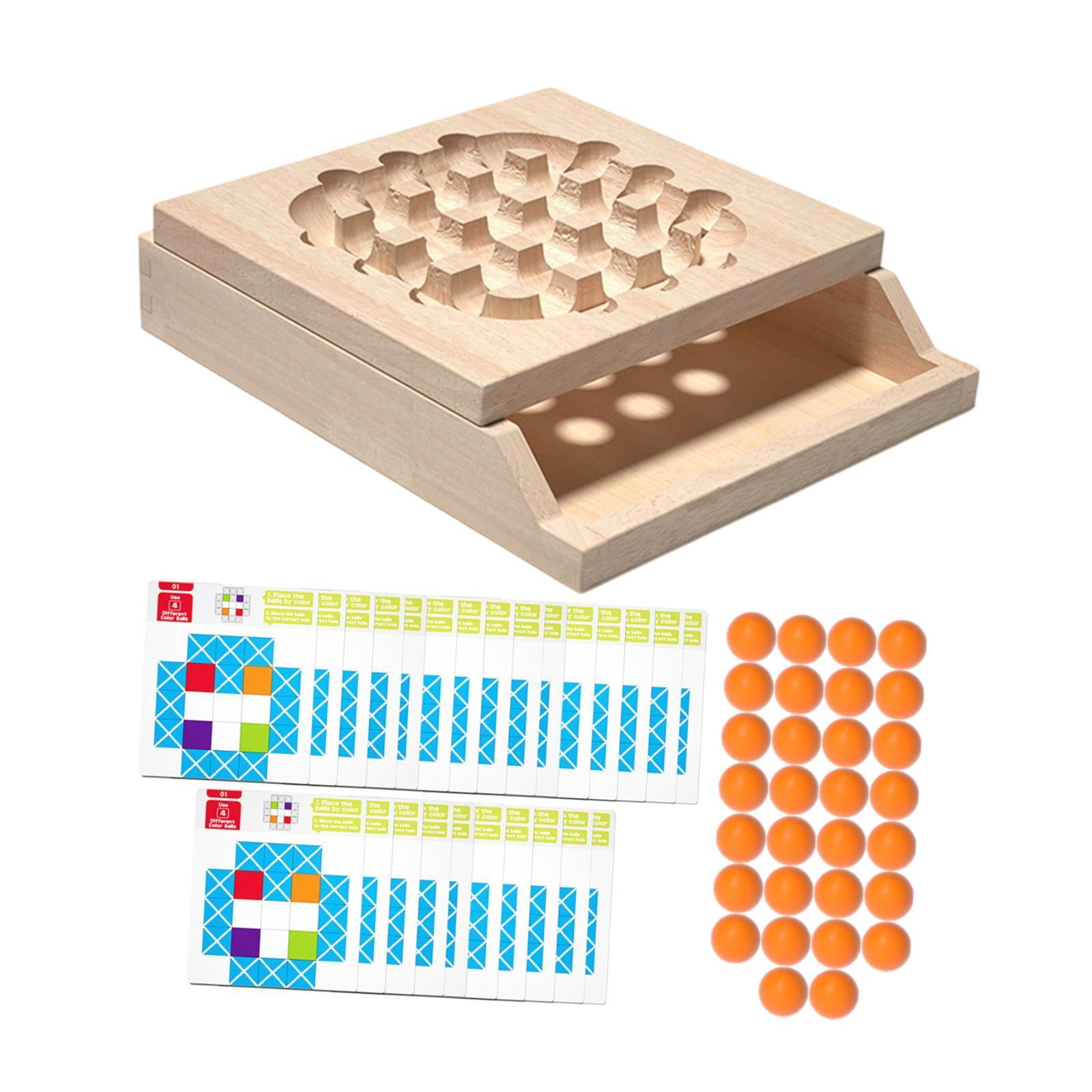 Kokiya Color Matching Slide Puzzle Brain Teasers for Kids 3 4 5 6 7 ...