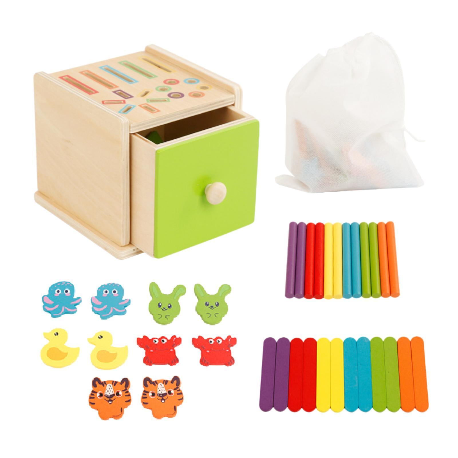 Kokiya Color Shape Sorting Box Shape Color Recognition Hands on Ability ...