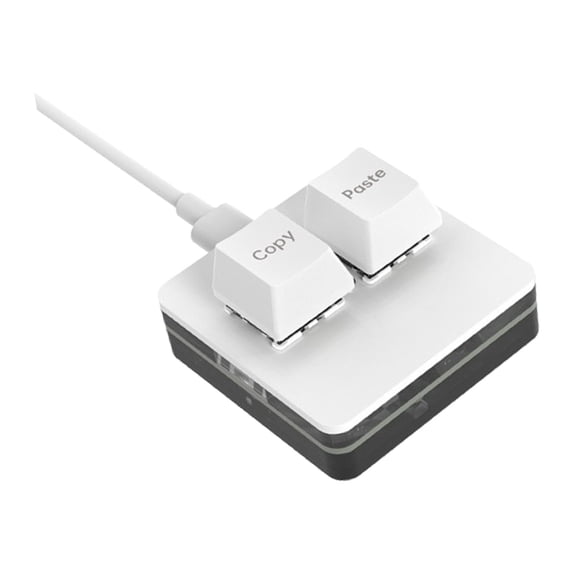 Kokiya Copy and Paste 2 Key Keyboard 2 Key Gaming Keyboard Hot Swap 2 ...