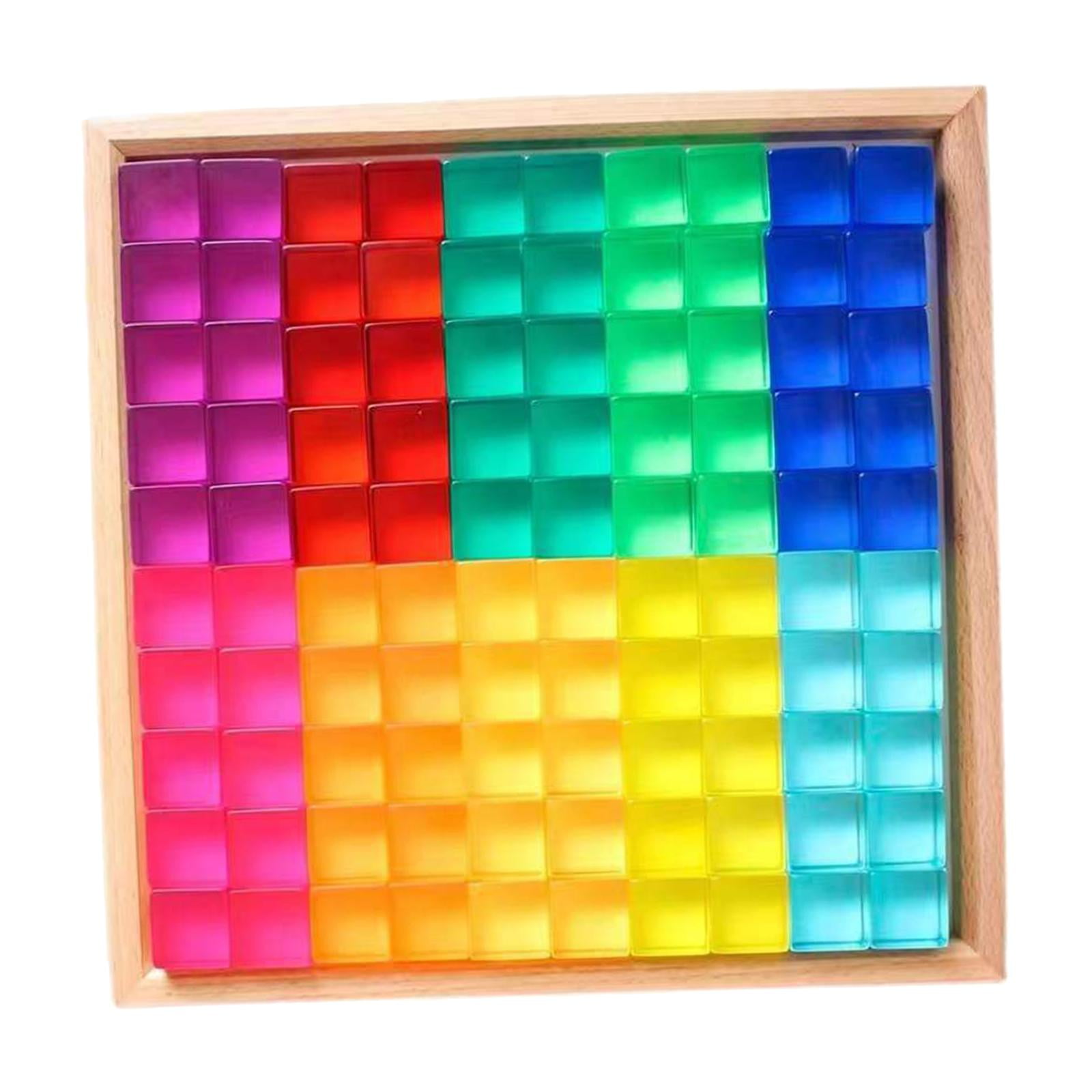 Kokiya Cube Blocks Set Learning Toys Problem Solving Sensory Training ...