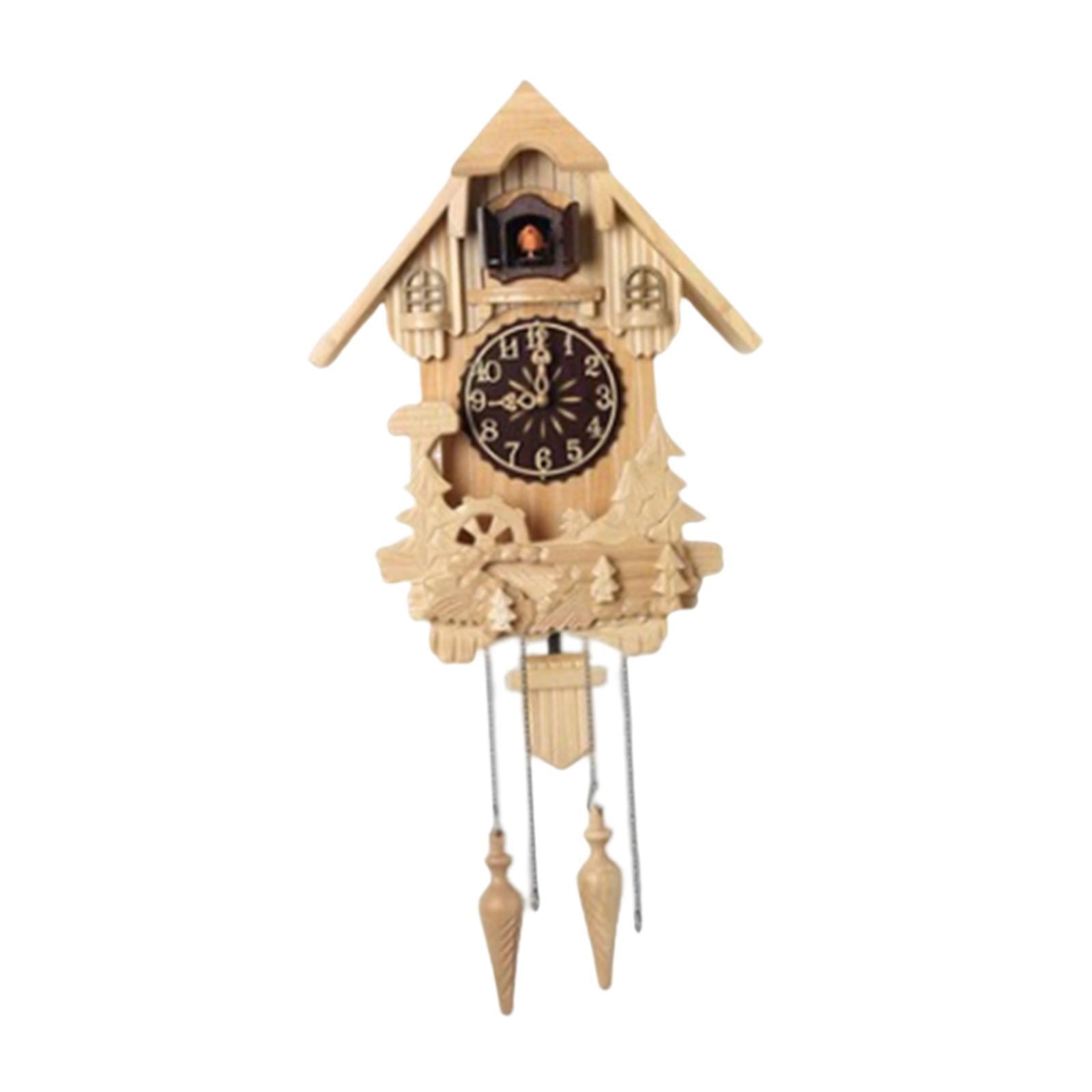 Kokiya Cuckoo Clock Decorative Cuckoo Bird Sounds Hourly for Restaurant ...
