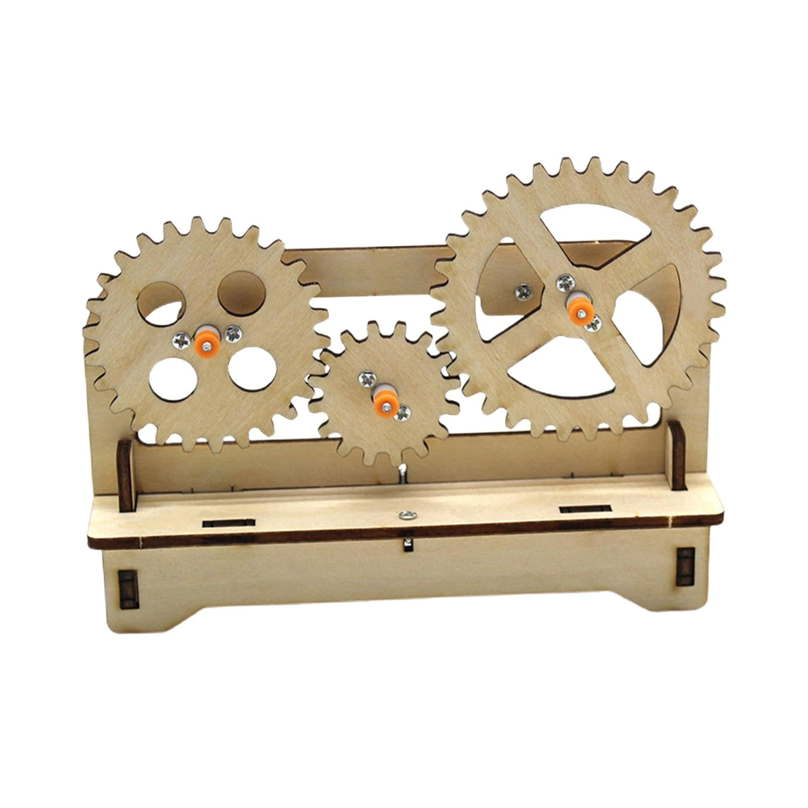 Kokiya DIY Gear Toy 3D Building Kits Wooden Educational Model Stem ...