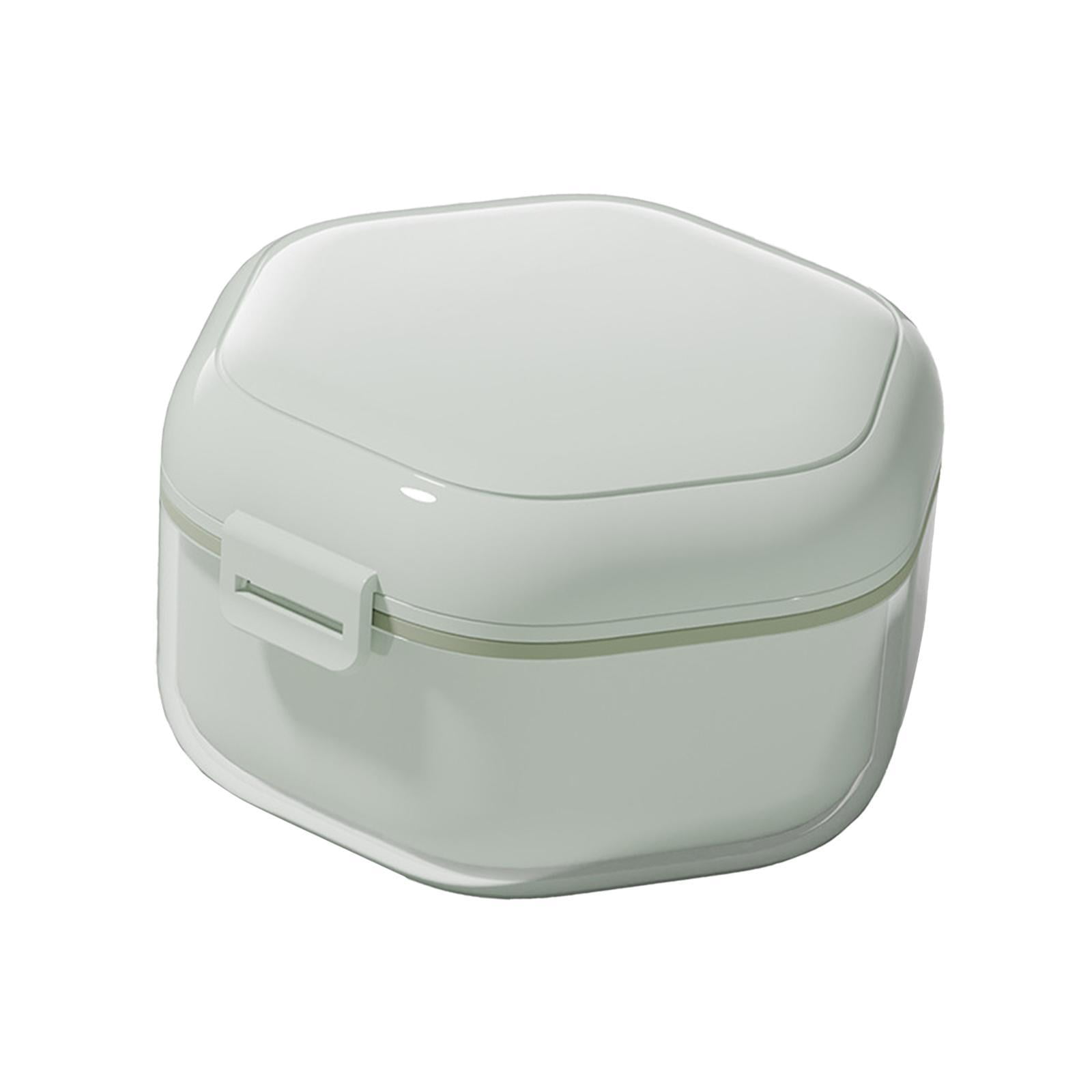 Kokiya Denture Case Clear Slim Aligner Case Denture Holder for Retainer ...