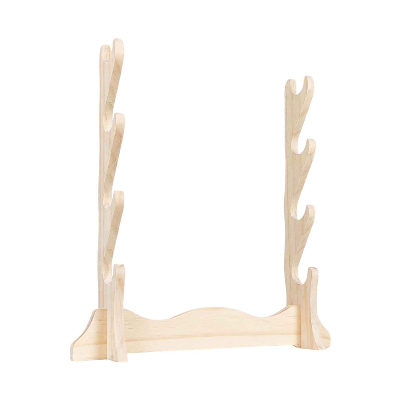 Kokiya Display Stand Retro Storage Flute Stand Wall Hanger for Flutes 4 ...