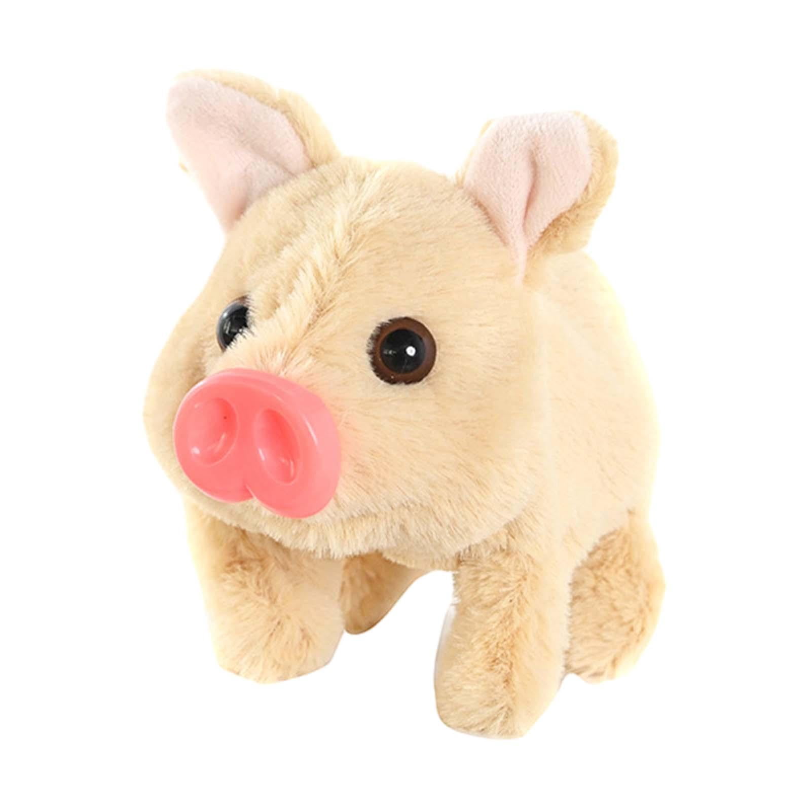 Kokiya Electric Pig Toy Interactive Piglet Realistic Walking Piggy Toy ...