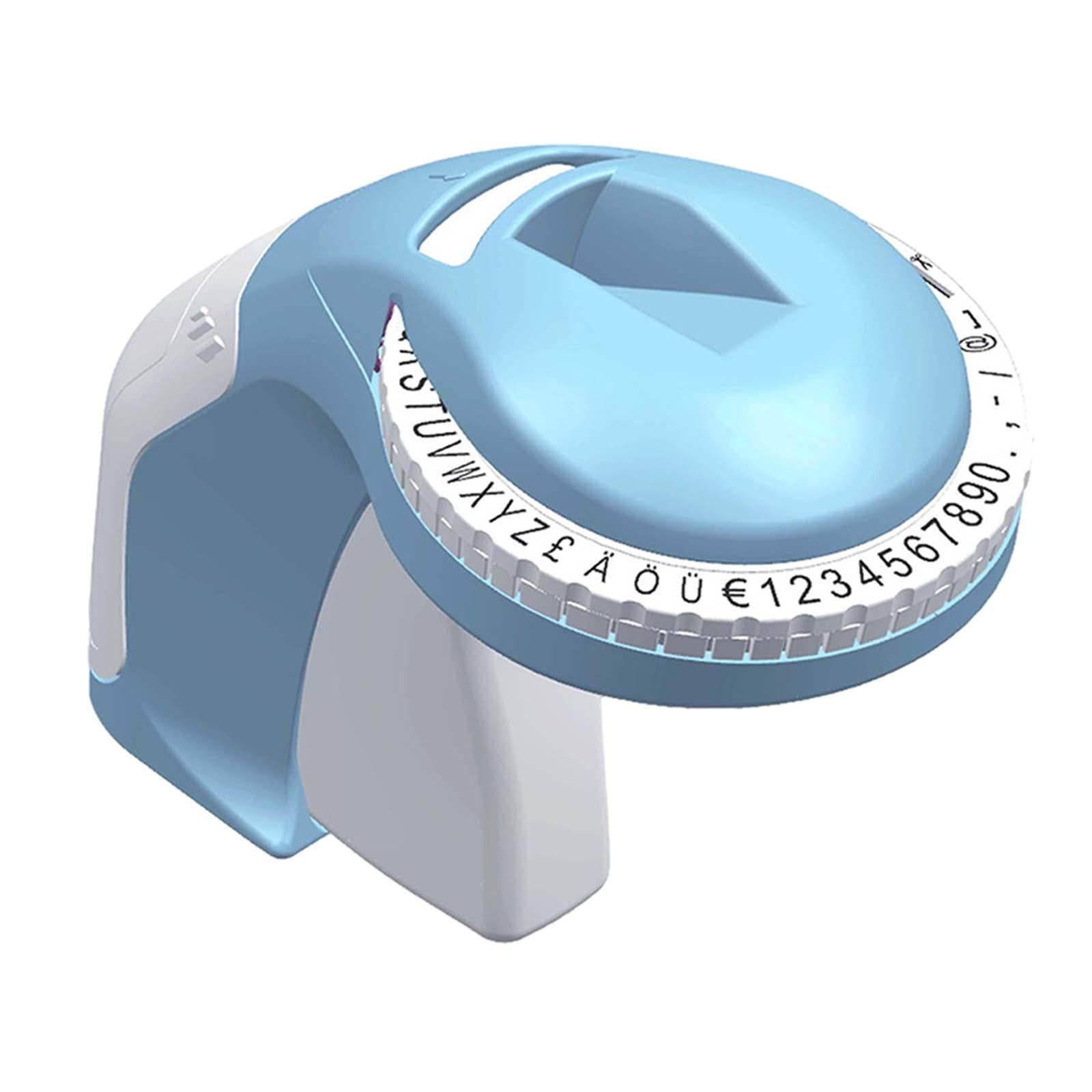 Kokiya Embossing Label Maker 3D Neat Manual Embossed Label Printer ...