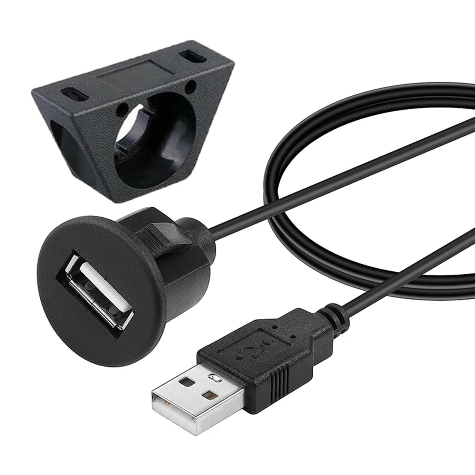 Kokiya Flush Mount Cable Car Dashboard Extension Cord PVC with Buckle ...