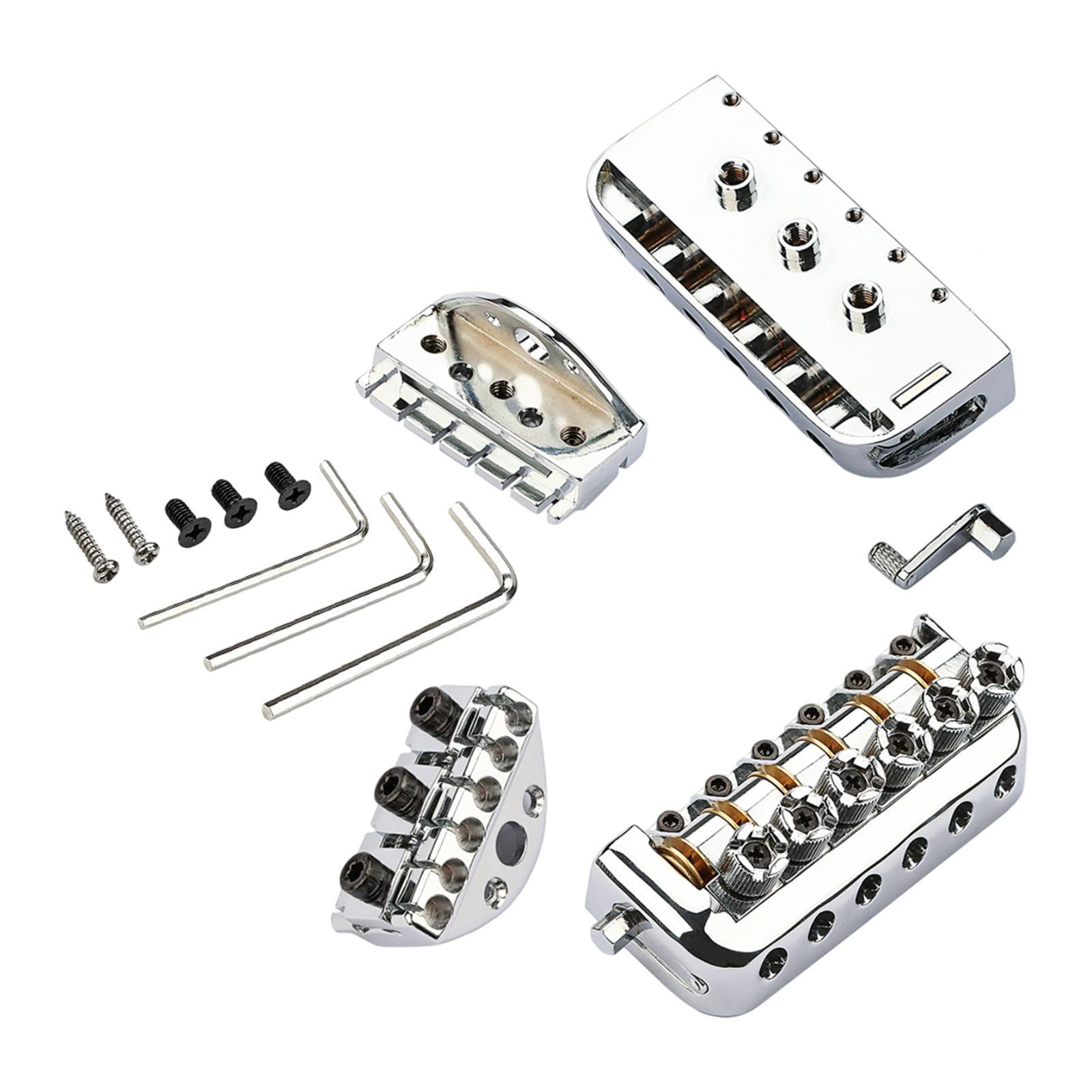 Kokiya Headless Bridge Tailpiece Replacment s Saddle Headless Guitar ...