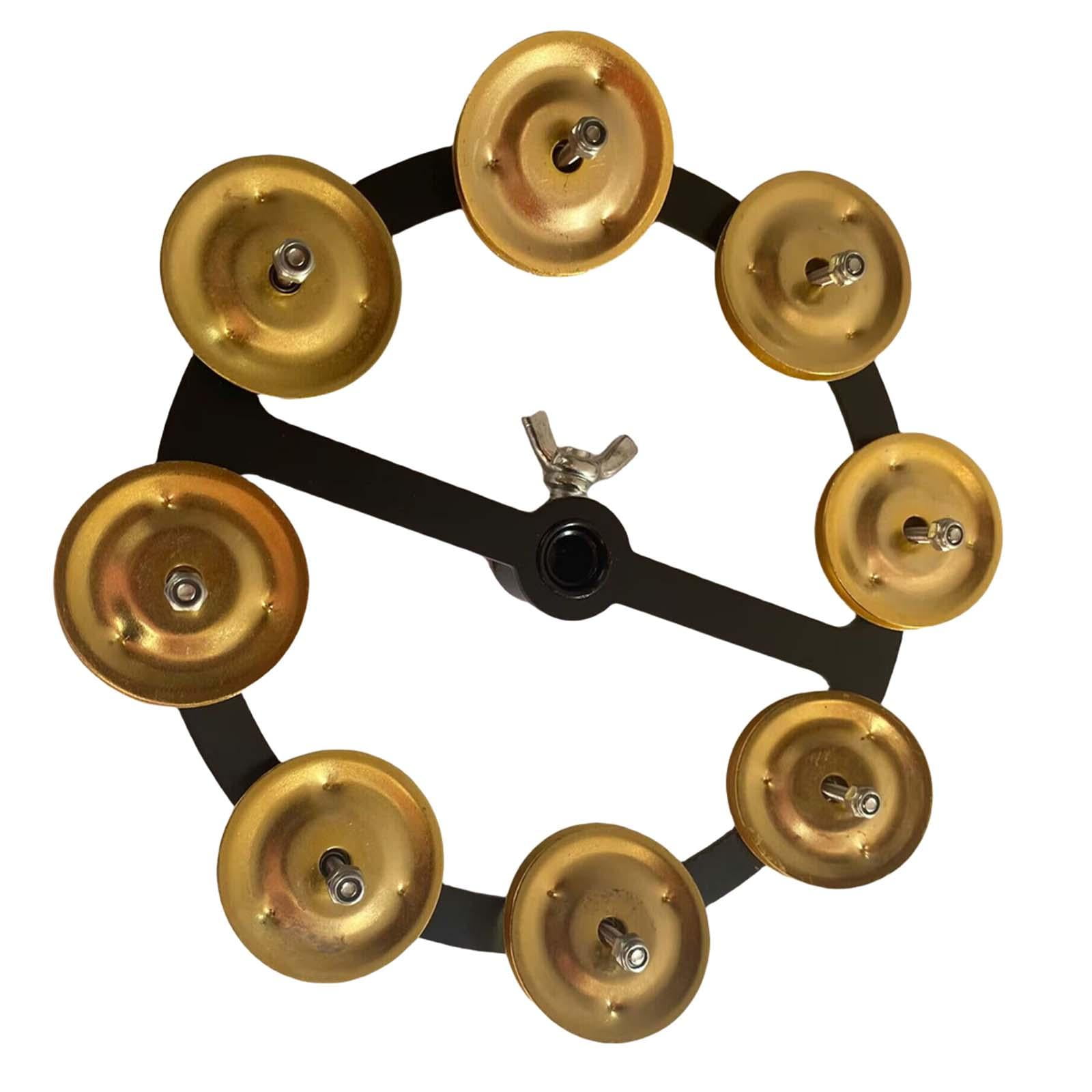 Kokiya Hi Hat Tambourine Easily Mountable Hand Held Percussion ...
