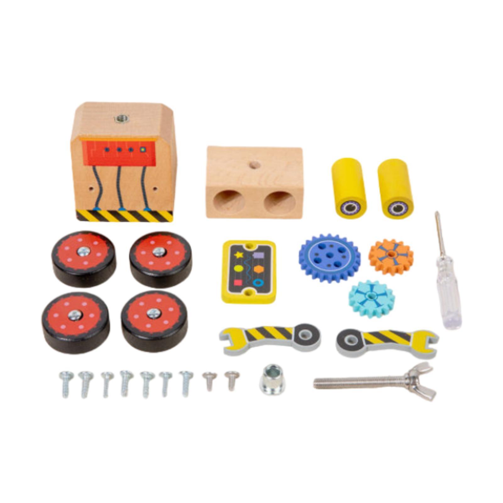 Kokiya Kids Screwdriver Toy Educational Learning Toy Robot Shape for ...