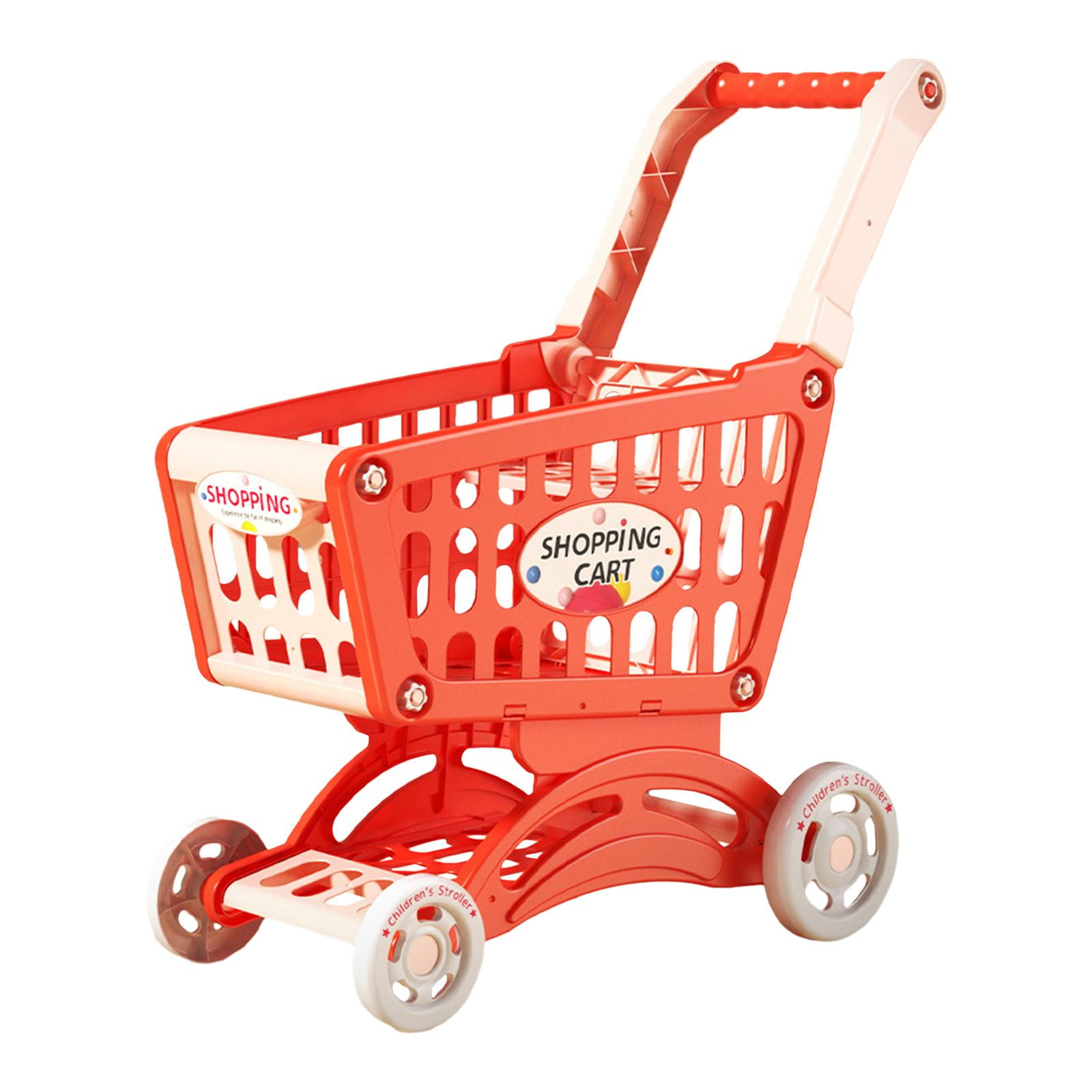 Kokiya Kids Shopping Cart Trolley Toys Interactive Mini Supermarket ...