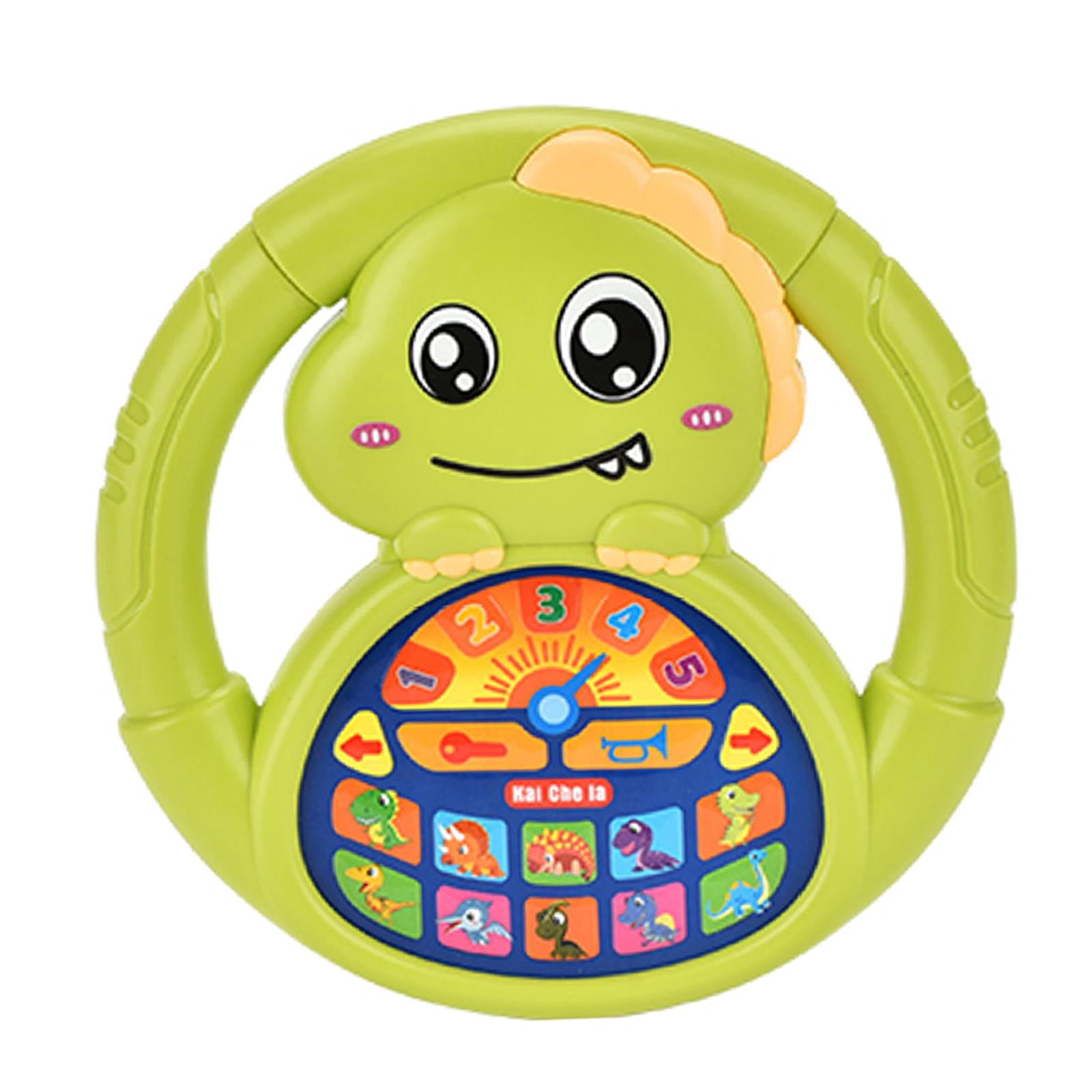 Kokiya Kids Steering Wheel Toy Simulated Driving Controller for Grils ...