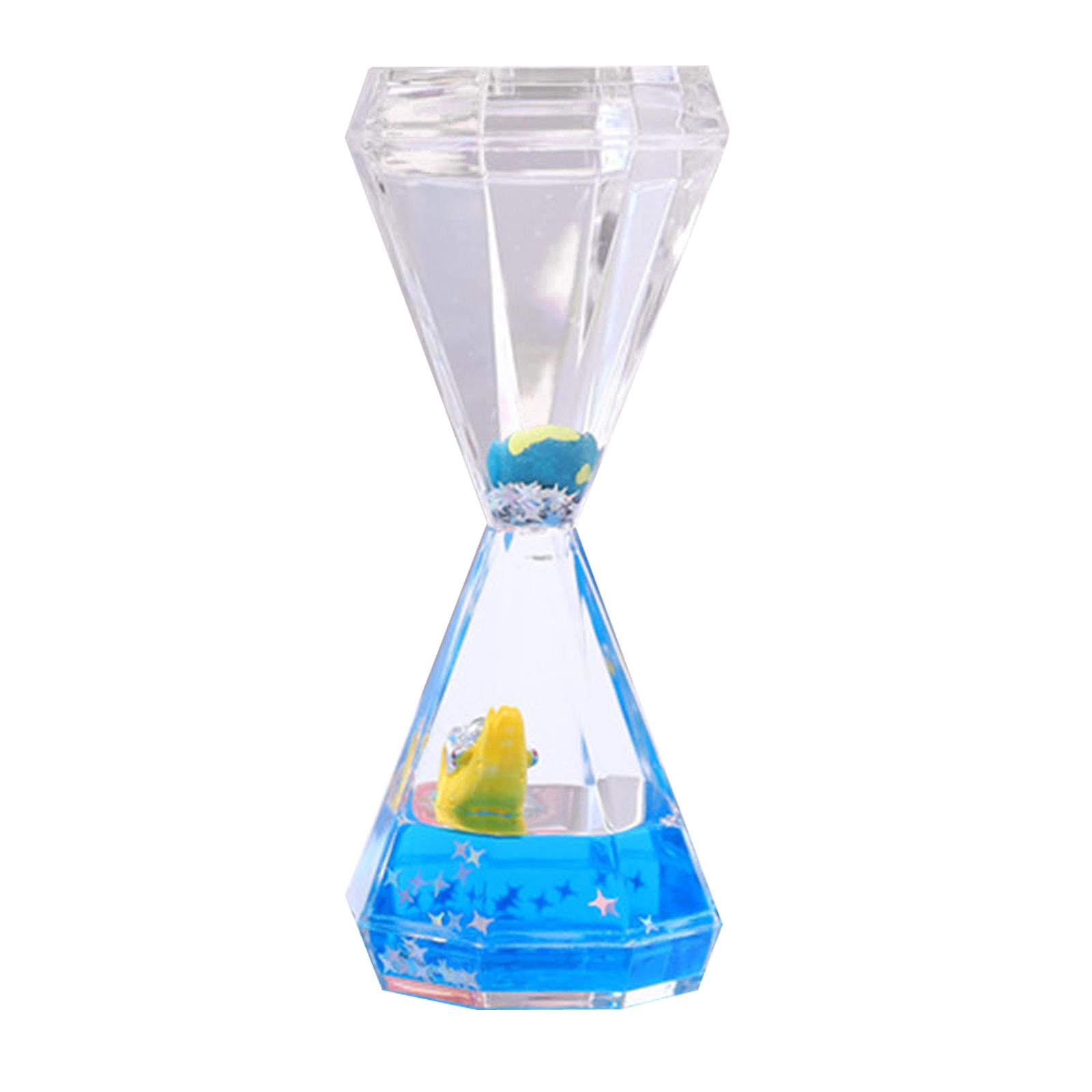 Kokiya Liquid Motion Bubbler Timer Liquid Hourglass Timer for Girls ...