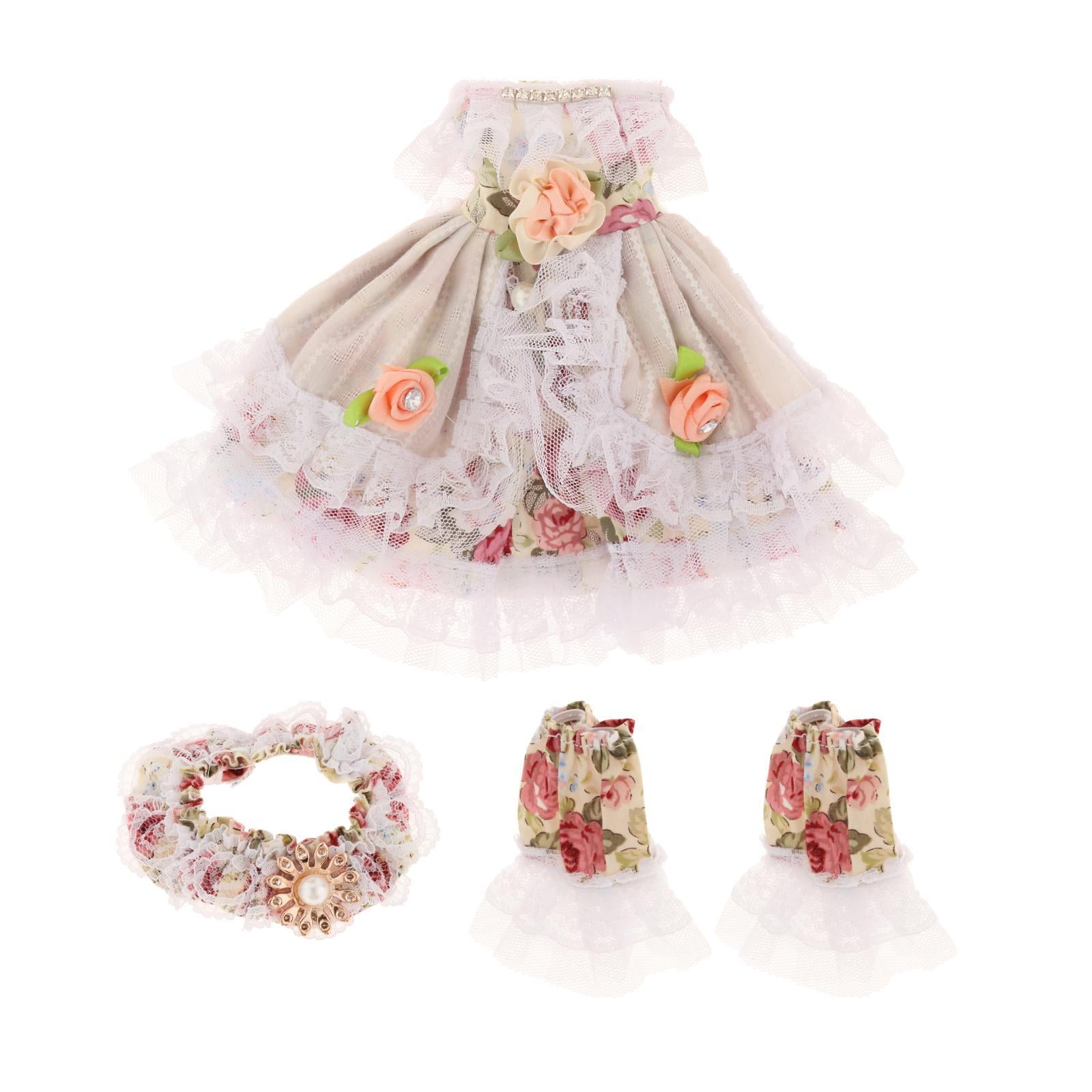 Kokiya Lovely Doll Clothes 30cm Adorable Dress Outfits with Shoes Daily ...