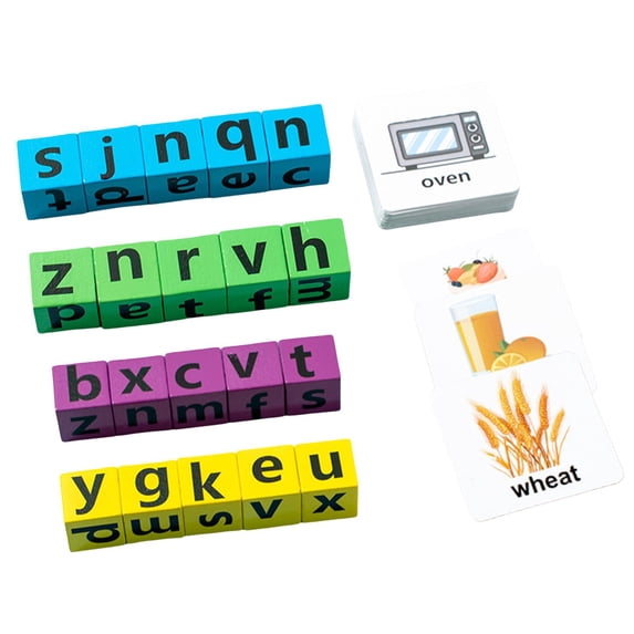 Kokiya Matching Wooden Letter Toys Educational Preschool Letters ...