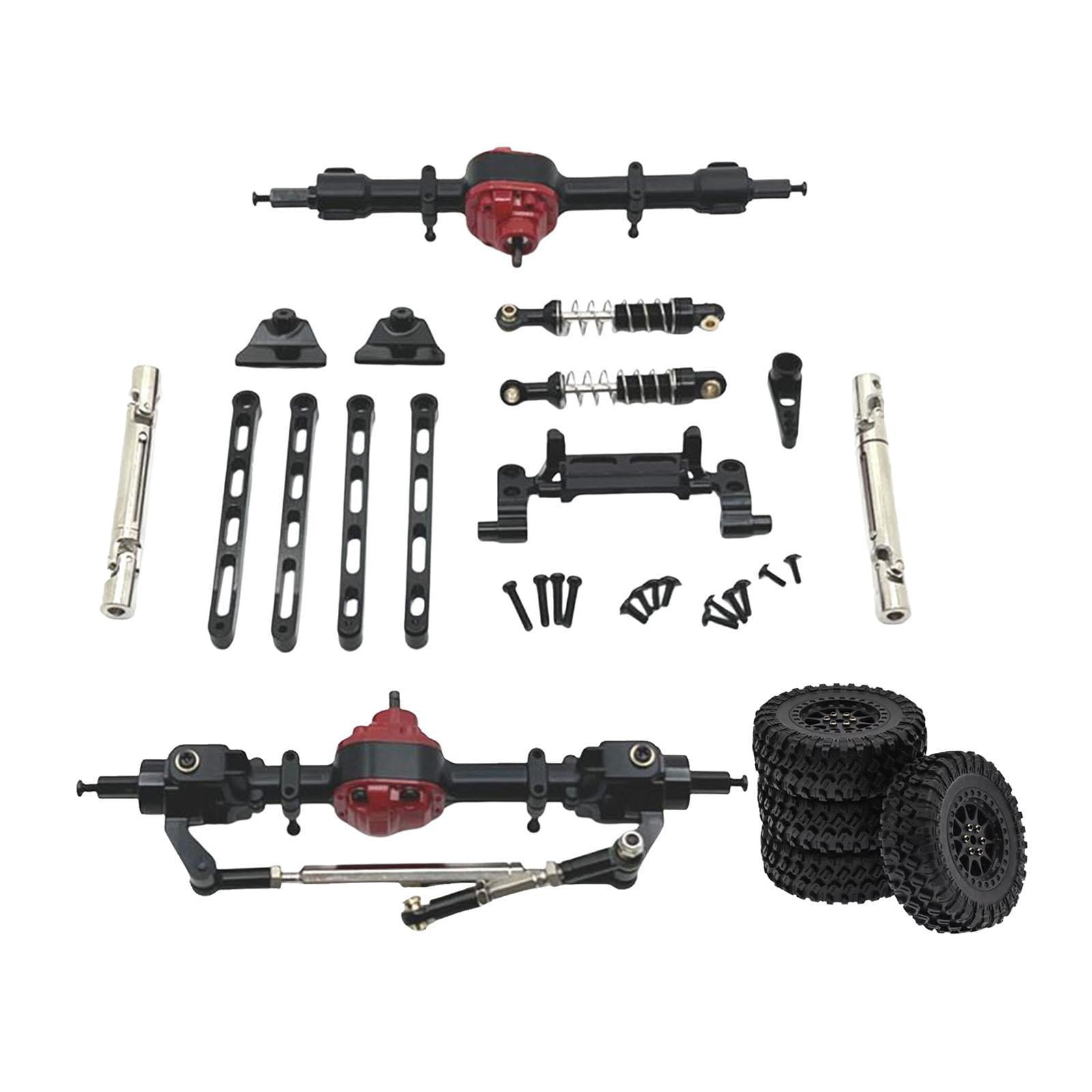 Kokiya Metal RC Car Front and Rear Assembly Kits Replace Parts RC Car ...