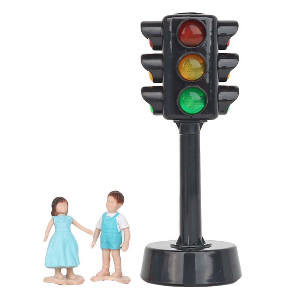 Kokiya Mini Crosswalk Road Sign Electric Traffic Light w/ Party Toy A ...