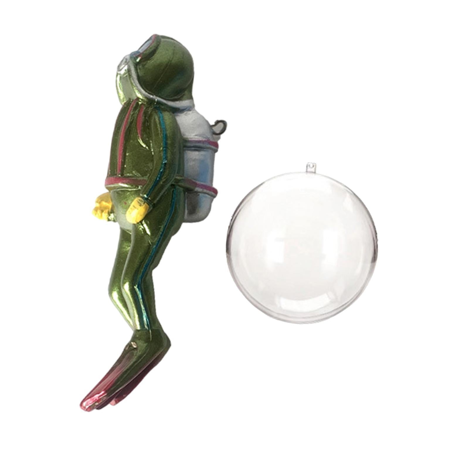 Kokiya Miniature Diver Action Figure Simulation for Aquarium Tank ...