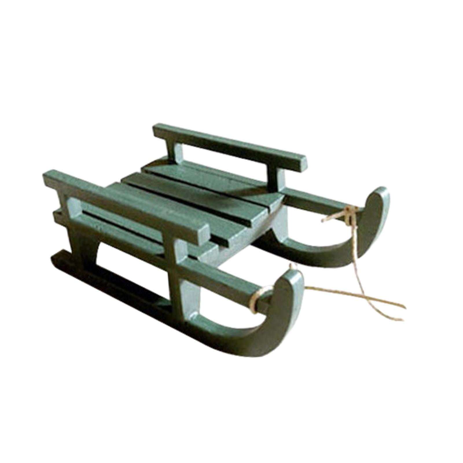 Kokiya Miniature Sled Dollhouse Decoration DIY Crafts Slide Furniture ...
