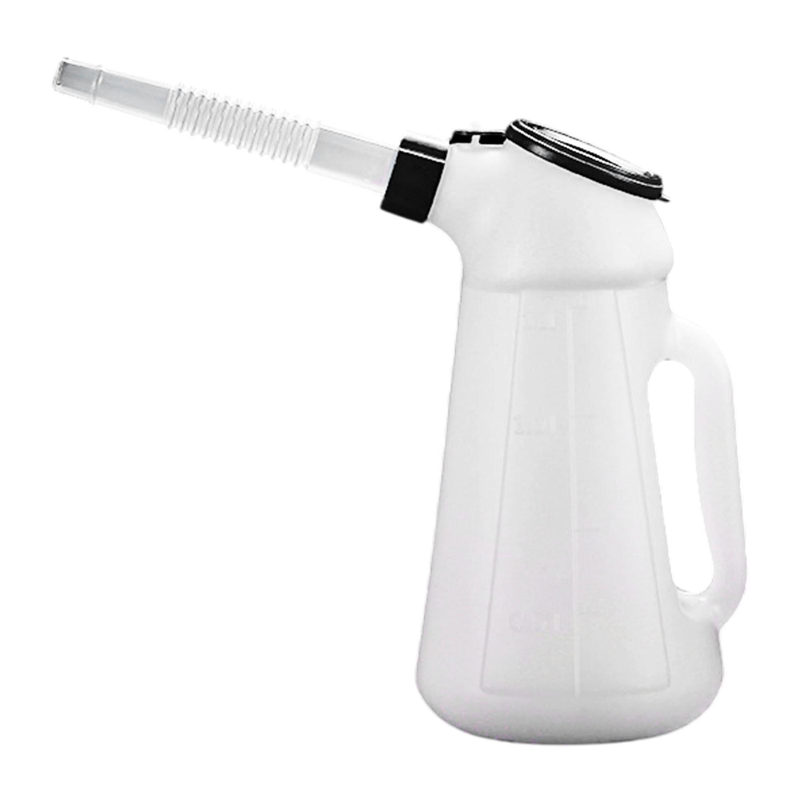 Kokiya Oil Can with Spout Measuring Container Bikes Car Equipment Oil ...