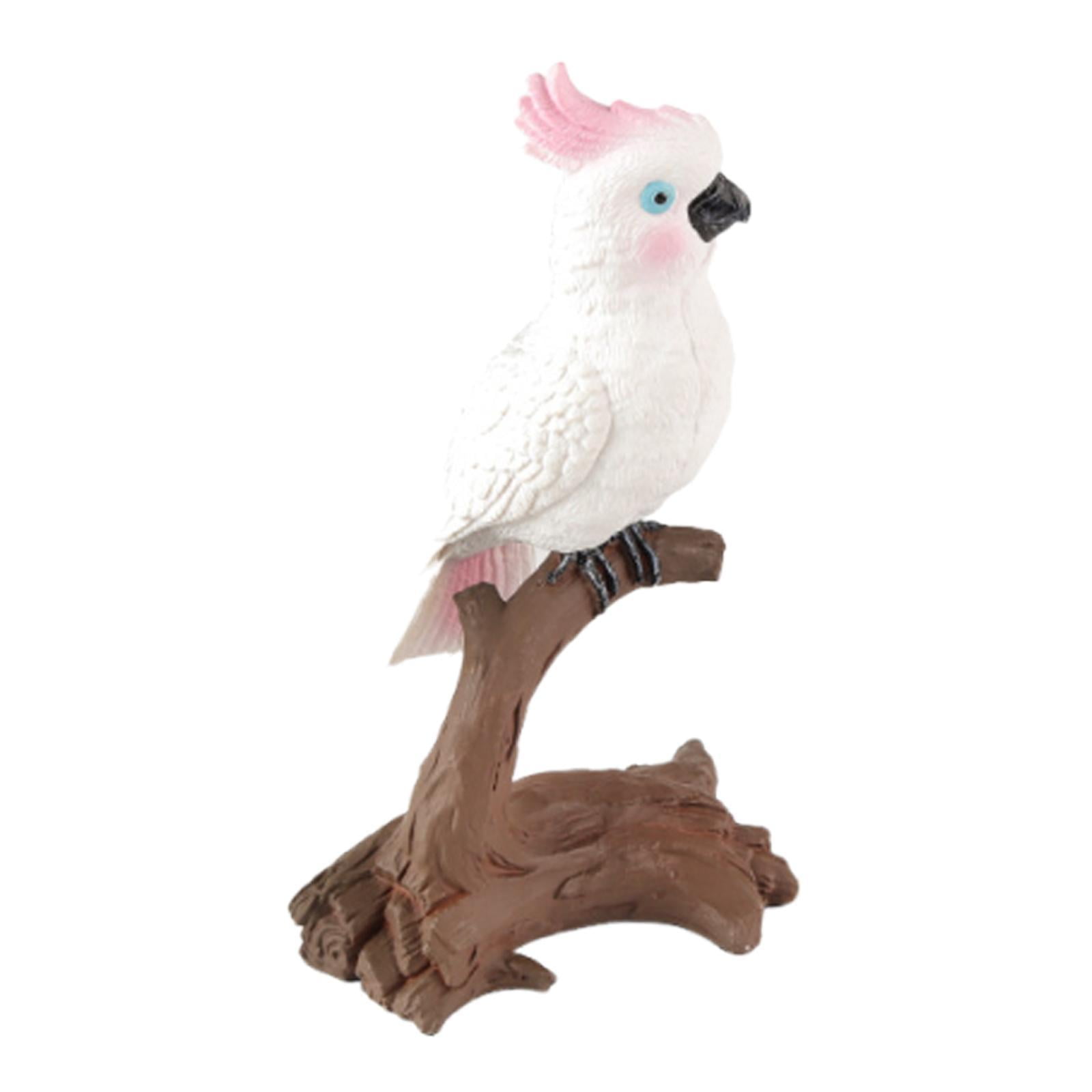 Kokiya Parrot Figures Portable Cockatoo Crafts for Children Boys Girls ...