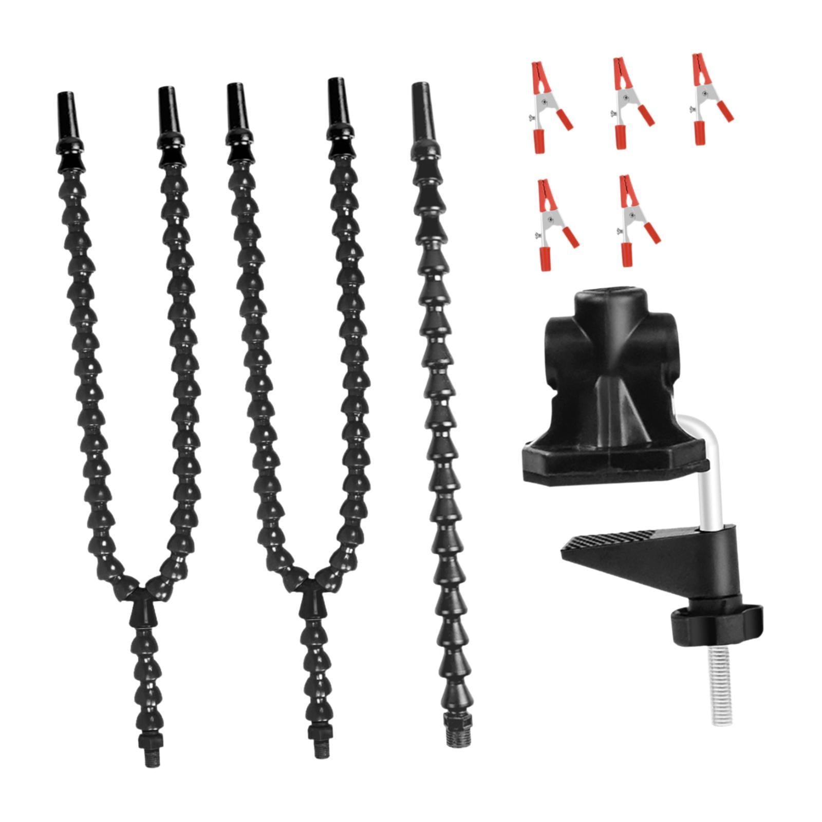 Kokiya Soldering Station Third Hands Flexible Arms with Alligator Clips ...