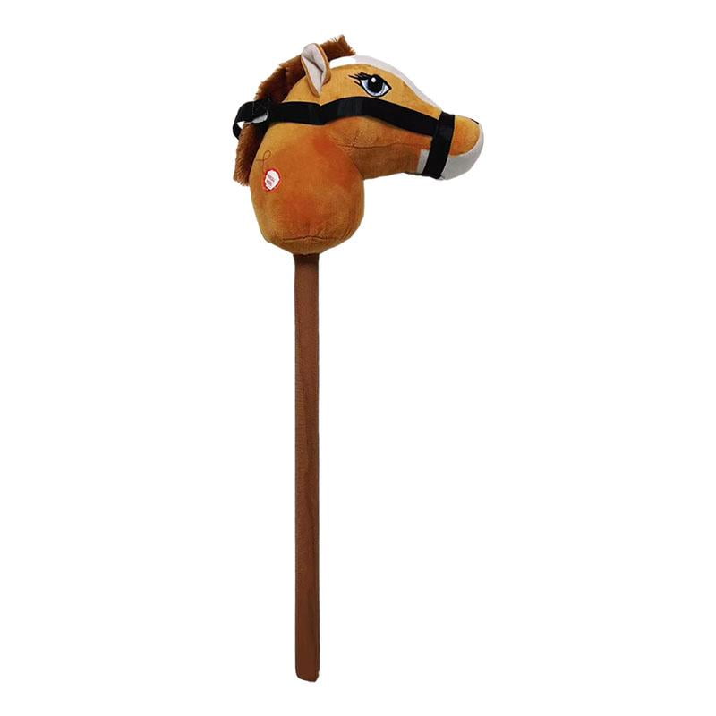 Kokiya Stick Horse Sturdy Hobby Horse Riding Toy for Kids Boys Girls ...