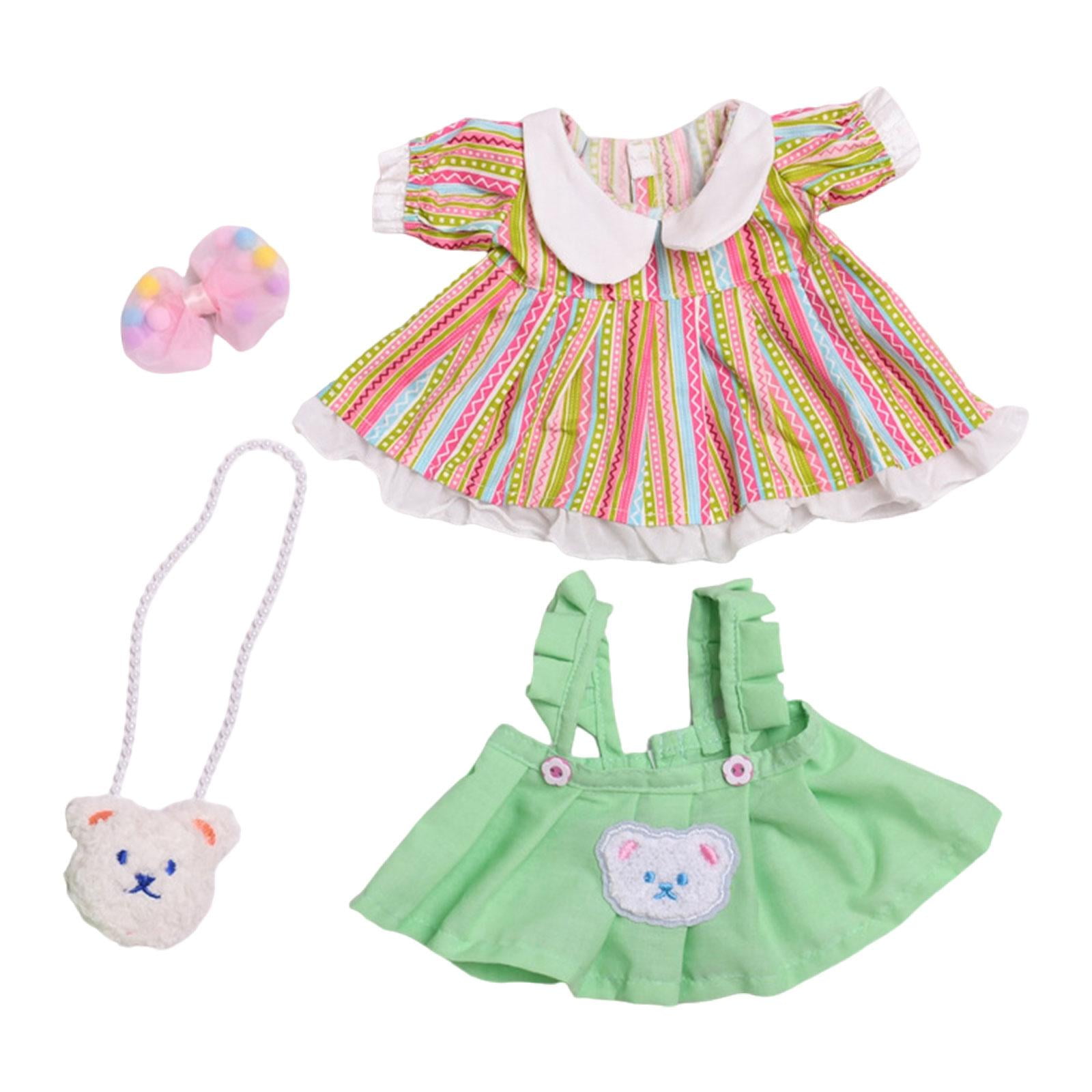 Kokiya Stuffed Doll Princess Dress with Bag Educational Outfit, Make ...