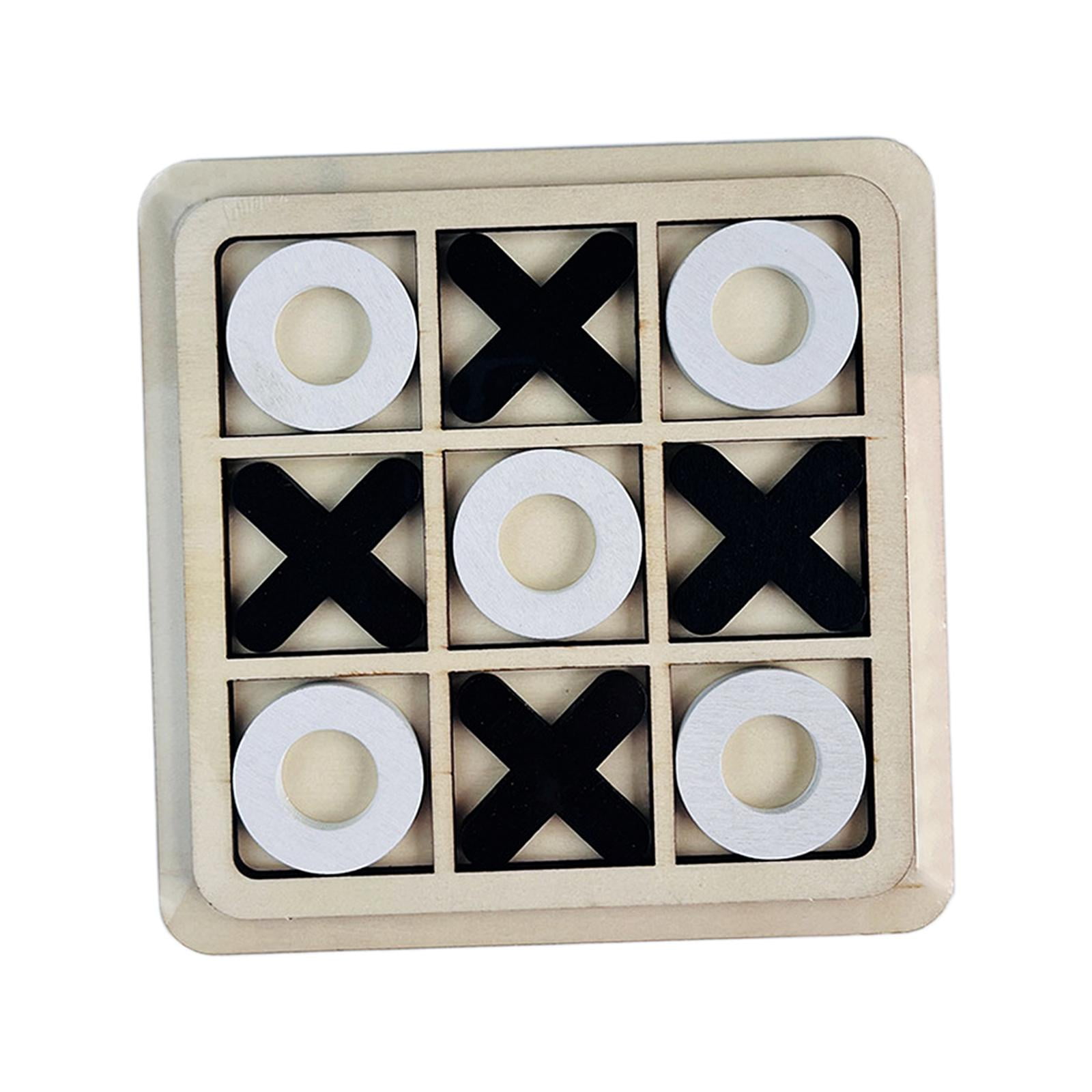 Kokiya Tic TAC Toe Board Game Coffee Table Decor Night Activity Unique ...