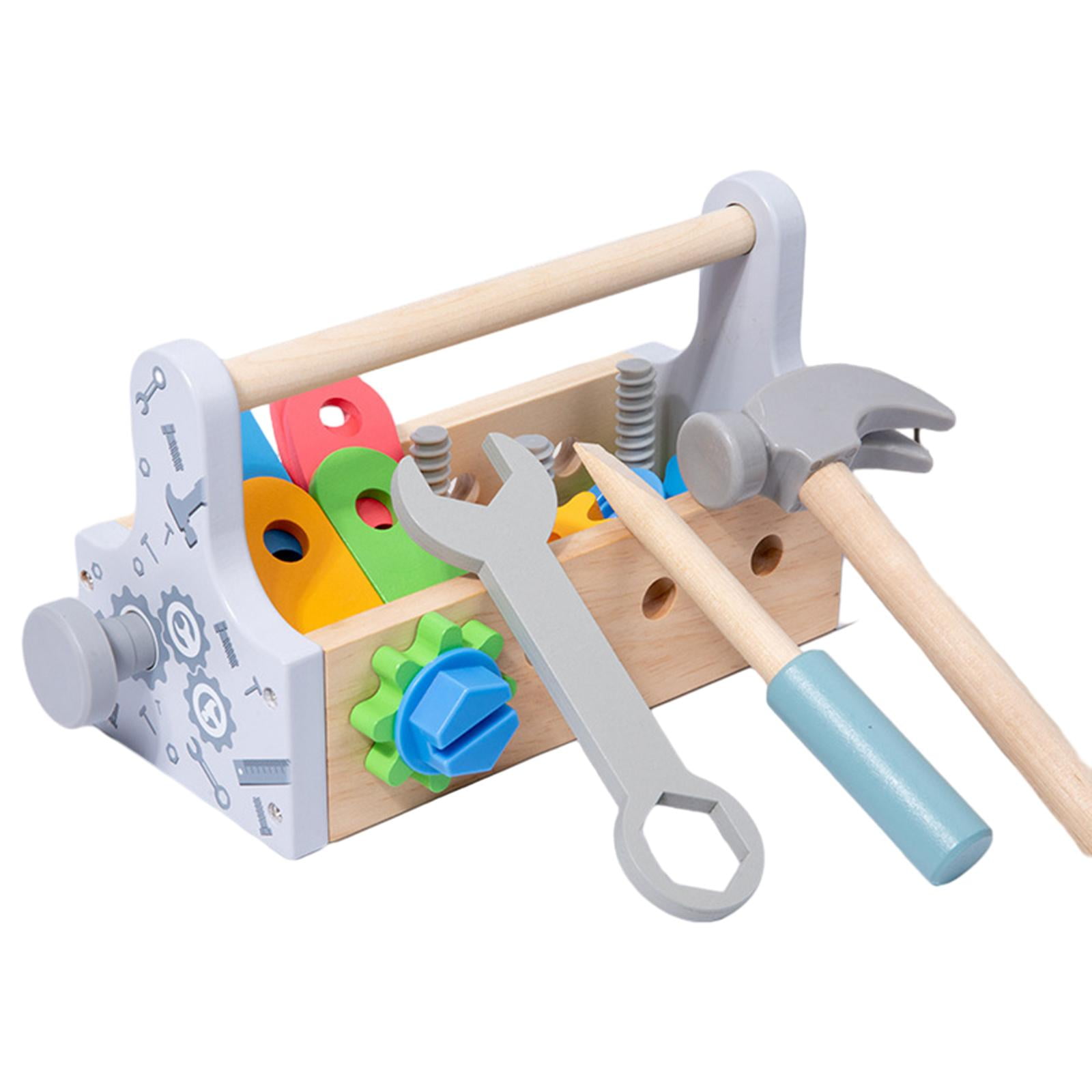 Kokiya Tool Kits for Kid Montessori Educational Fine Motor Tool Box ...