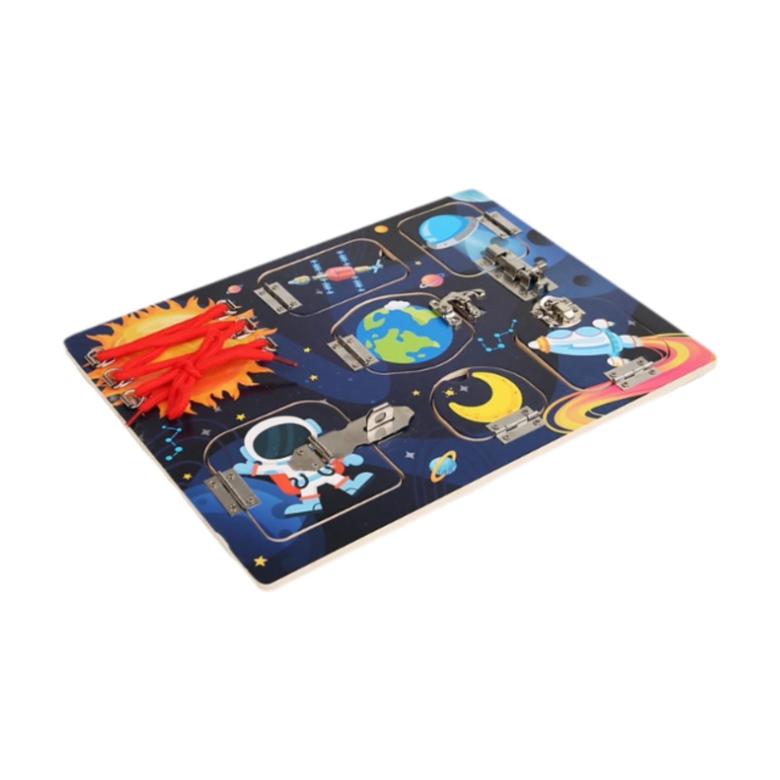 Kokiya Wood Busy Board ,Learning Activity Board ,Portable Locks and ...