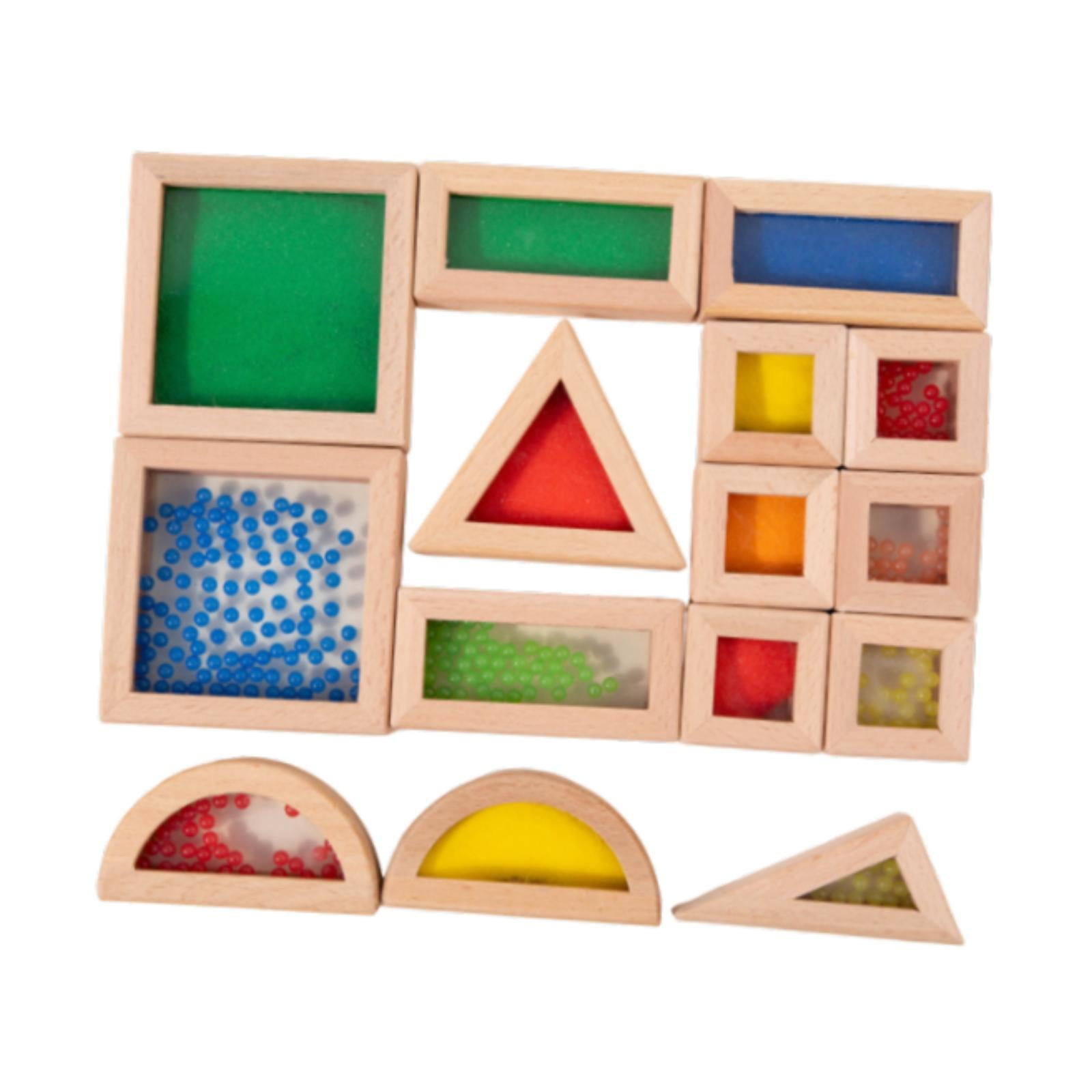 Kokiya Wooden Building Blocks Stacking Blocks Game for Children Kids ...