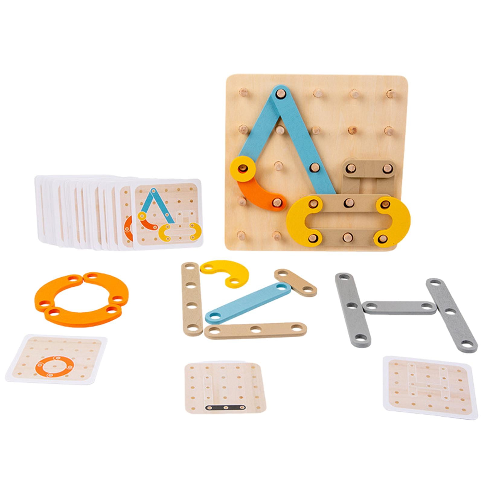 Kokiya Wooden Educational Perception Imagination Shape Sorter Puzzle ...