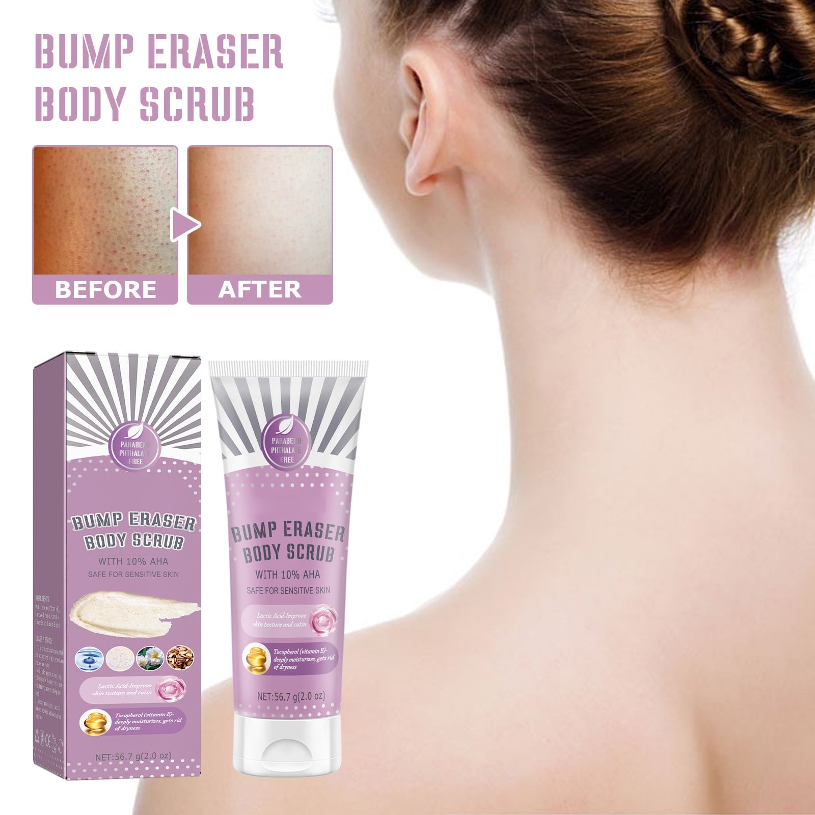 Customer reviews for Kokoi Kp Bump Eraser Body Scrub Exfoliant for ...