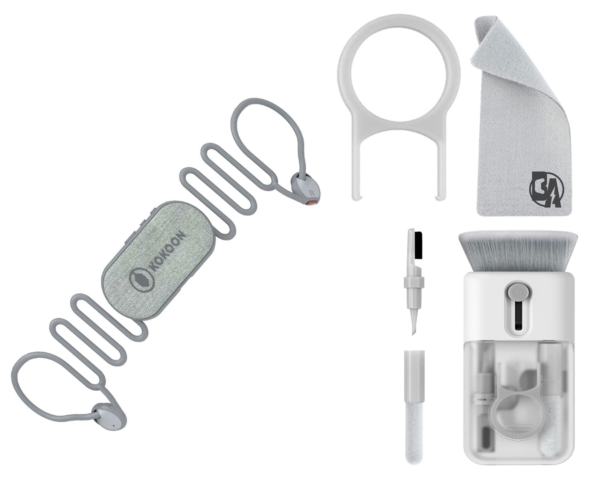 Pre-Owned Kokoon Nightbuds Sleep Headphone in Gray With Cleaning kit ...