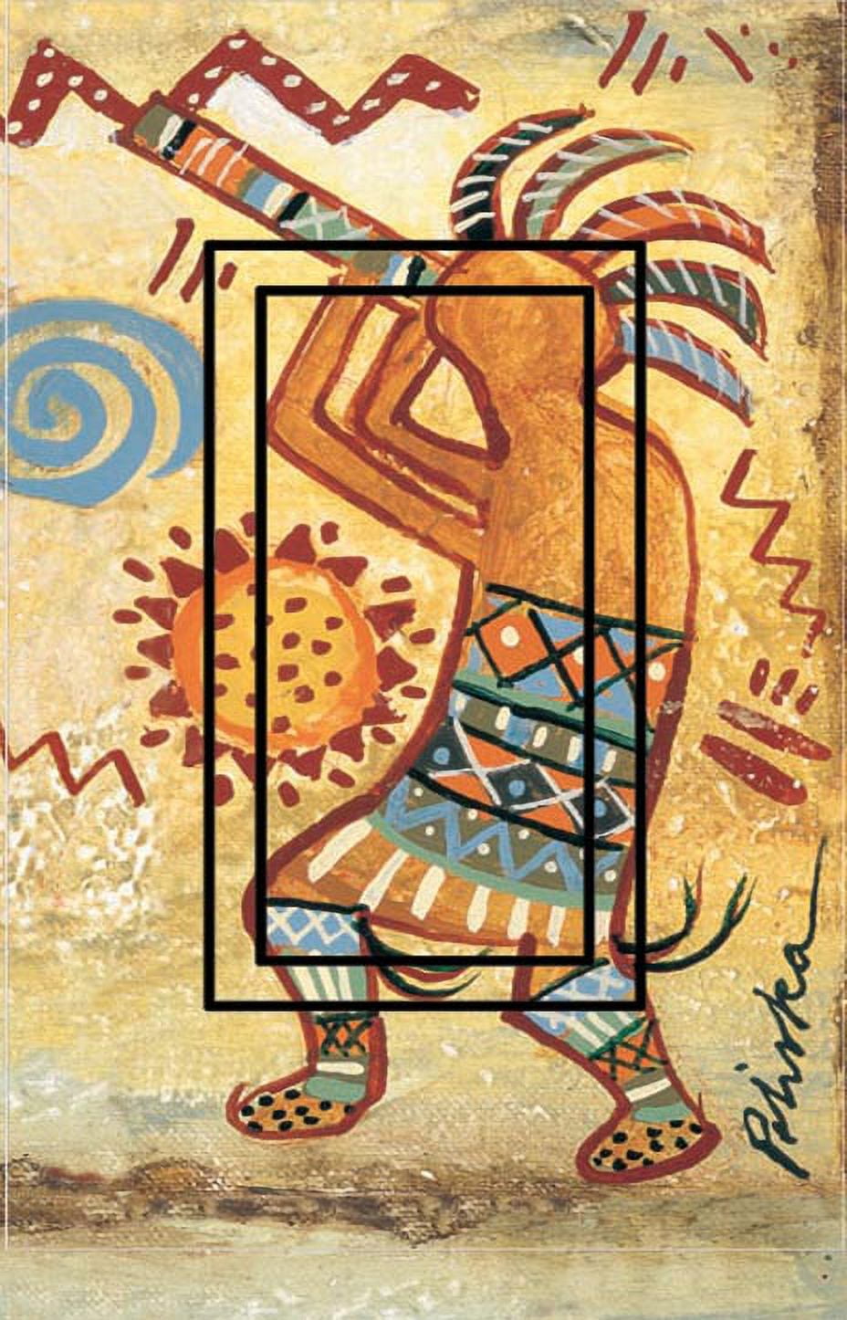 Kokopelli Dancer Single Rocker SwitchStix Peel and Stick Art Deco ...