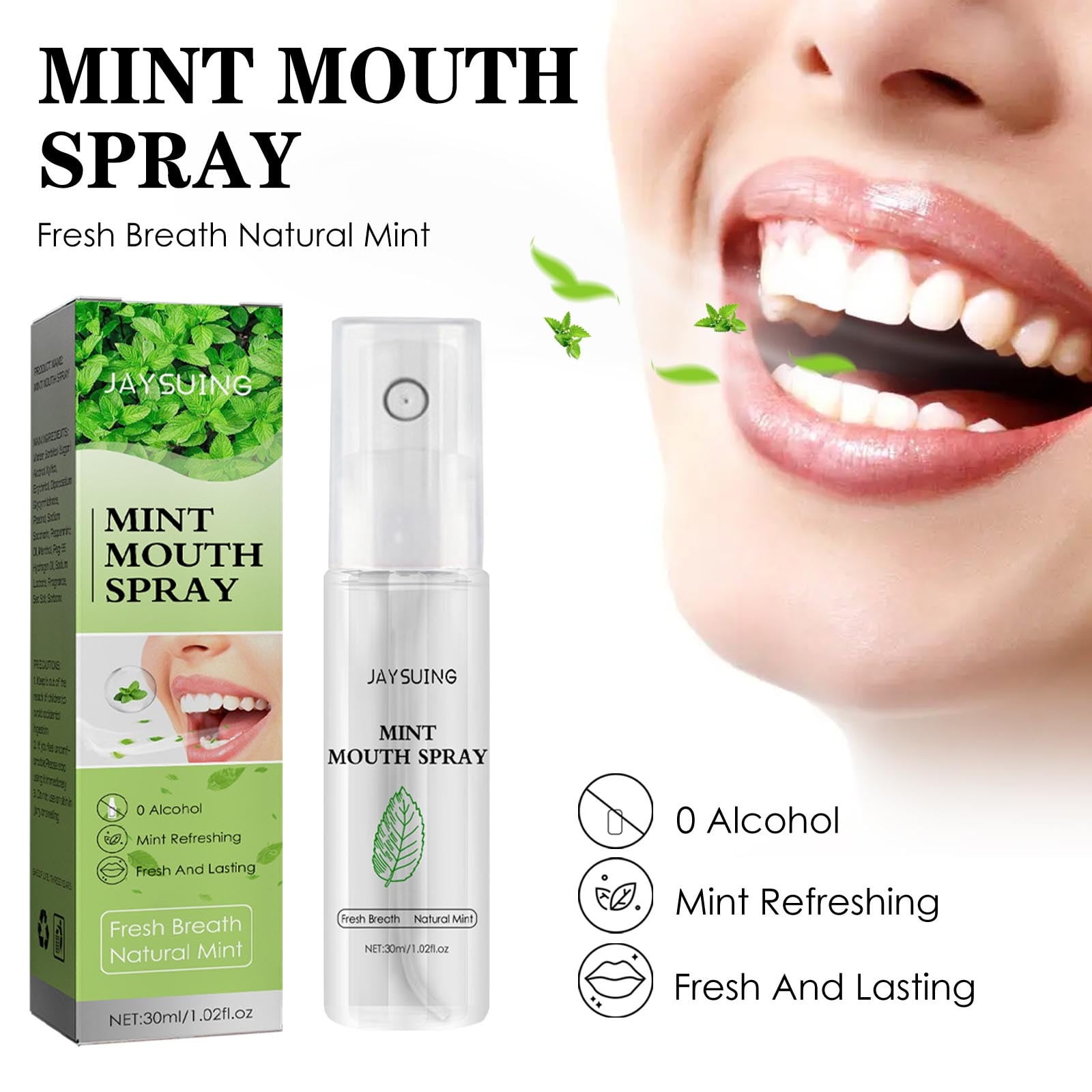 Kokovifyves Spray Healthy Teeth Anti-Cavity Repair Fresh Oral Adult ...