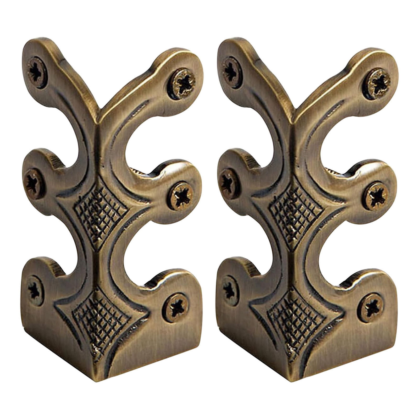 Kokovifyves Clearance 2PC Socket Corner Protectors Vintage Metal Socket ...