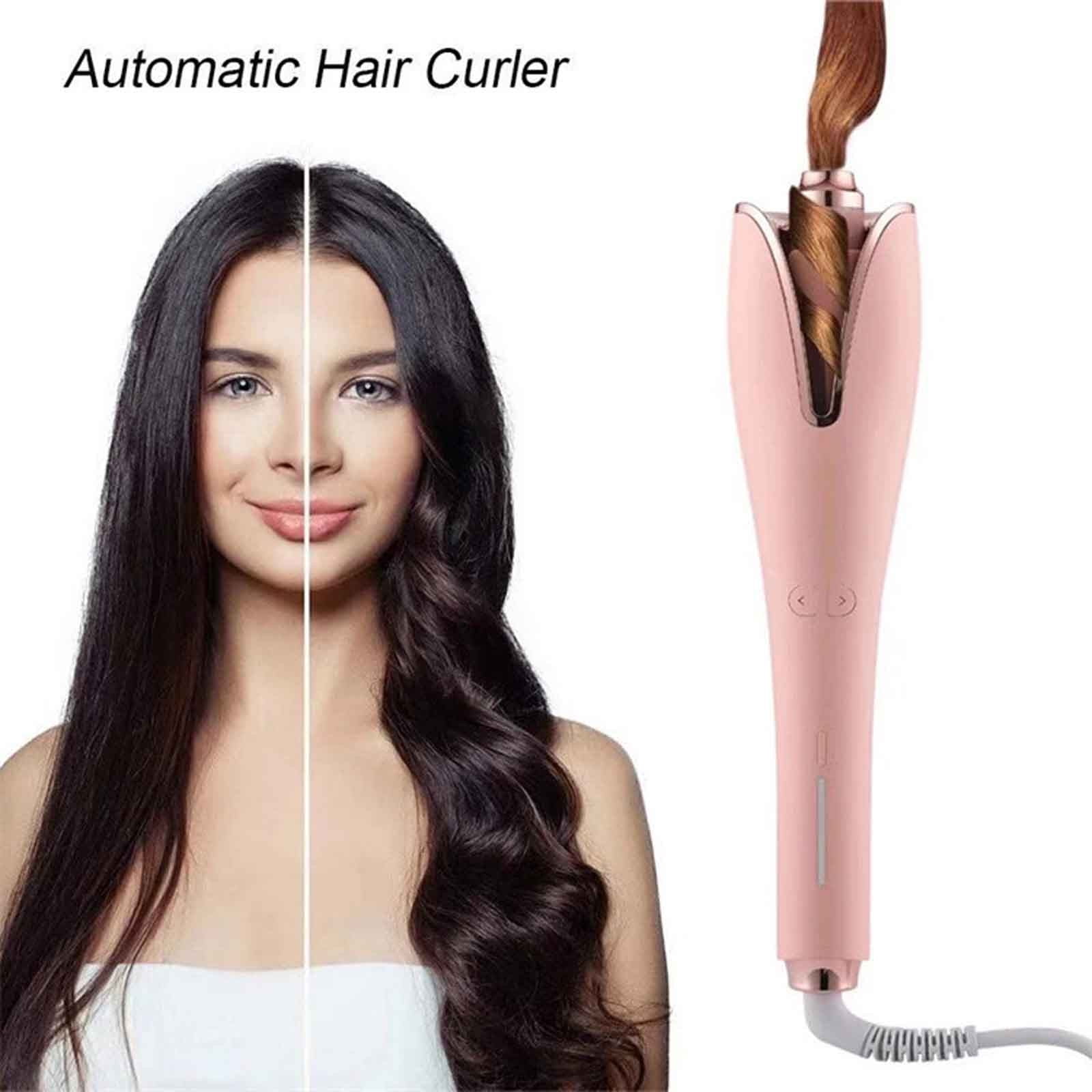 Kokovifyves Auto Hair Curler with 4 Temp Displays, Fast Heating, Auto ...