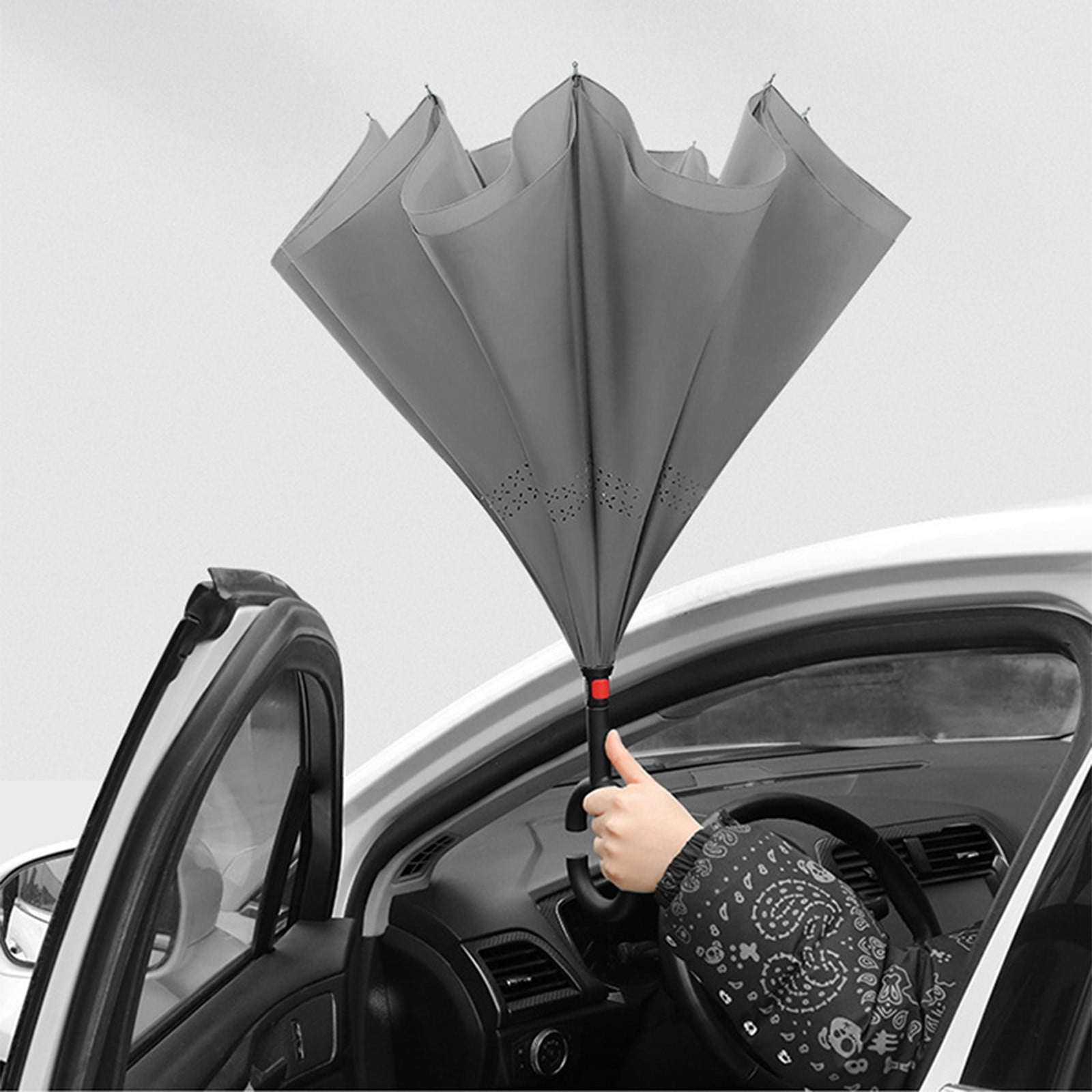 Kokovifyves Clearance Sales Outdoor Car Reverse Umbrella Long Handle ... Kokovifyves Clearance Sales Outdoor Car Reverse Umbrella Long Handle ...