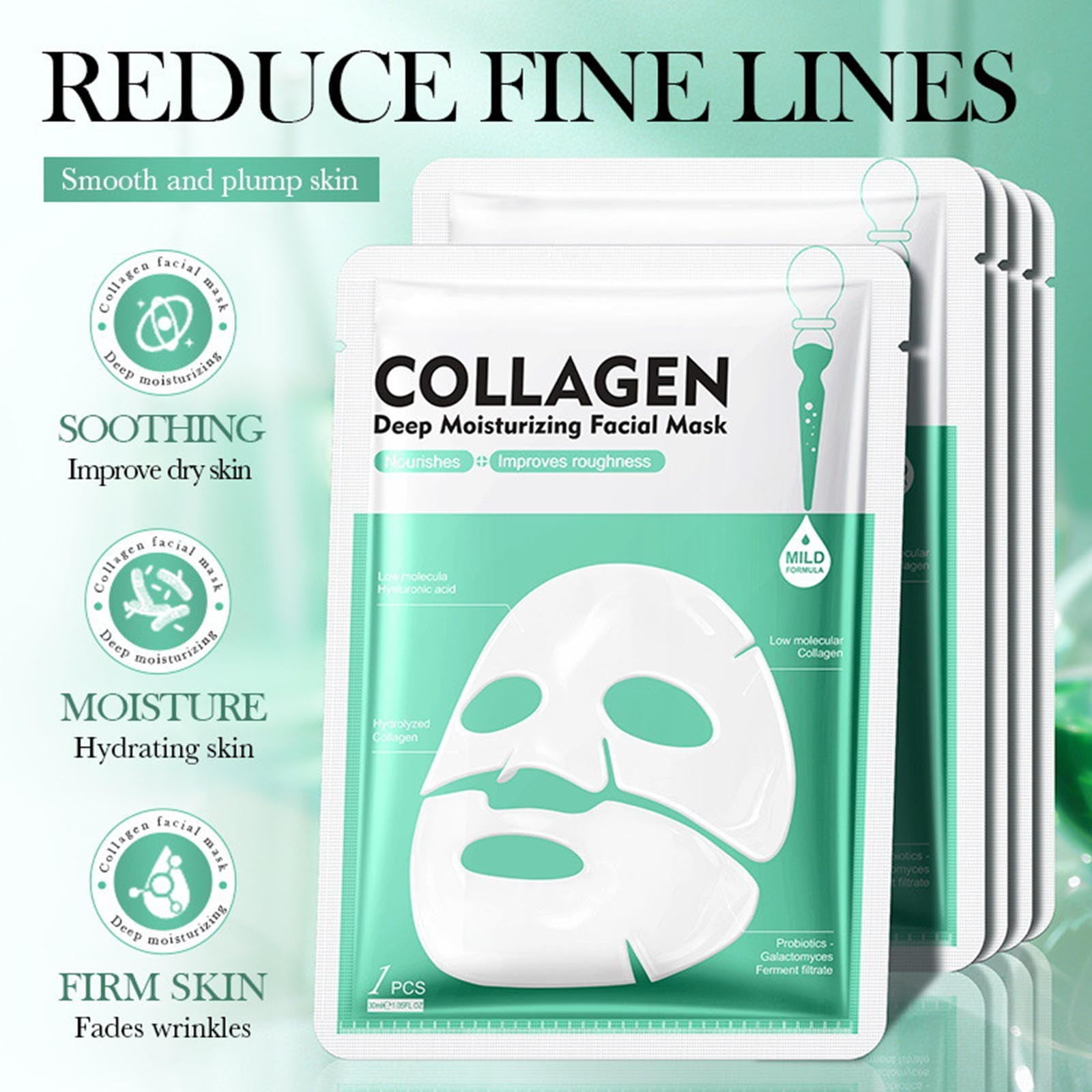 Kokovifyves Collagens Wrinkle Reduction Moisturizing Hydrating Mask ...