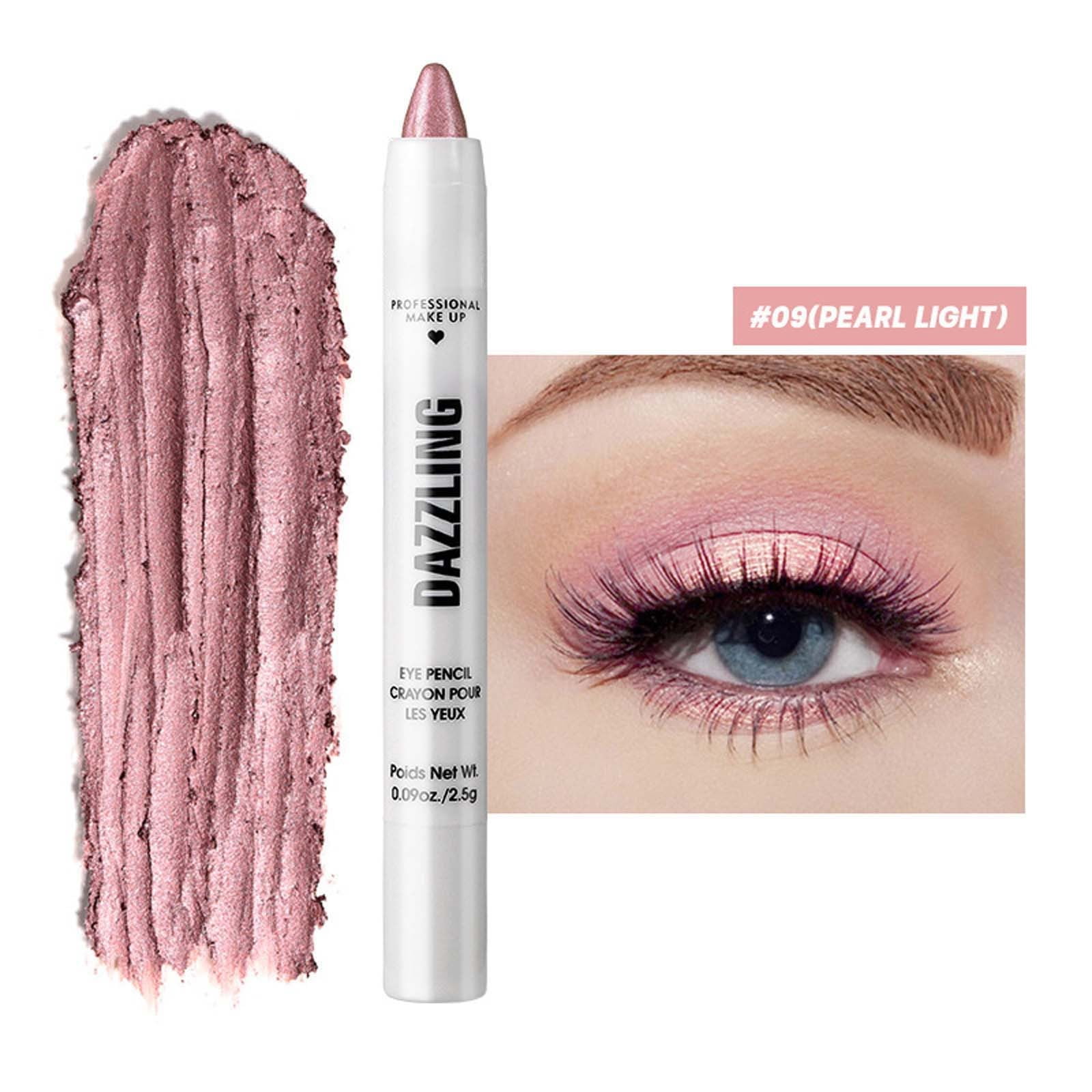 Kokovifyves Cosmetic Makeup 12 Color Pearlescent Eyeshadow Pencil ...