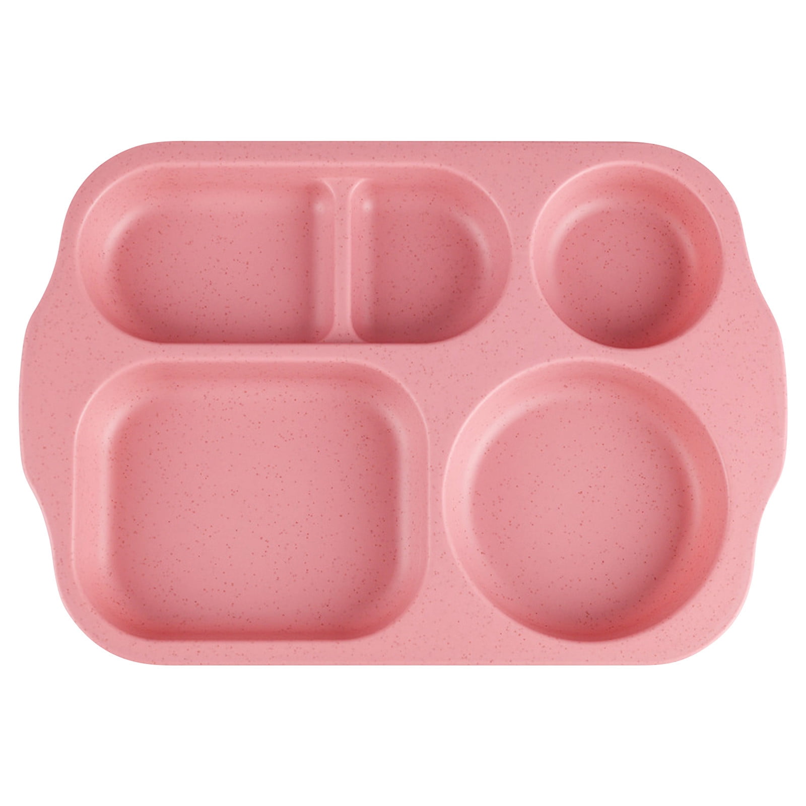 Kokovifyves Eco-Friendly Wheat Straw Kids Meal Plates - 5 Grids Durable ...