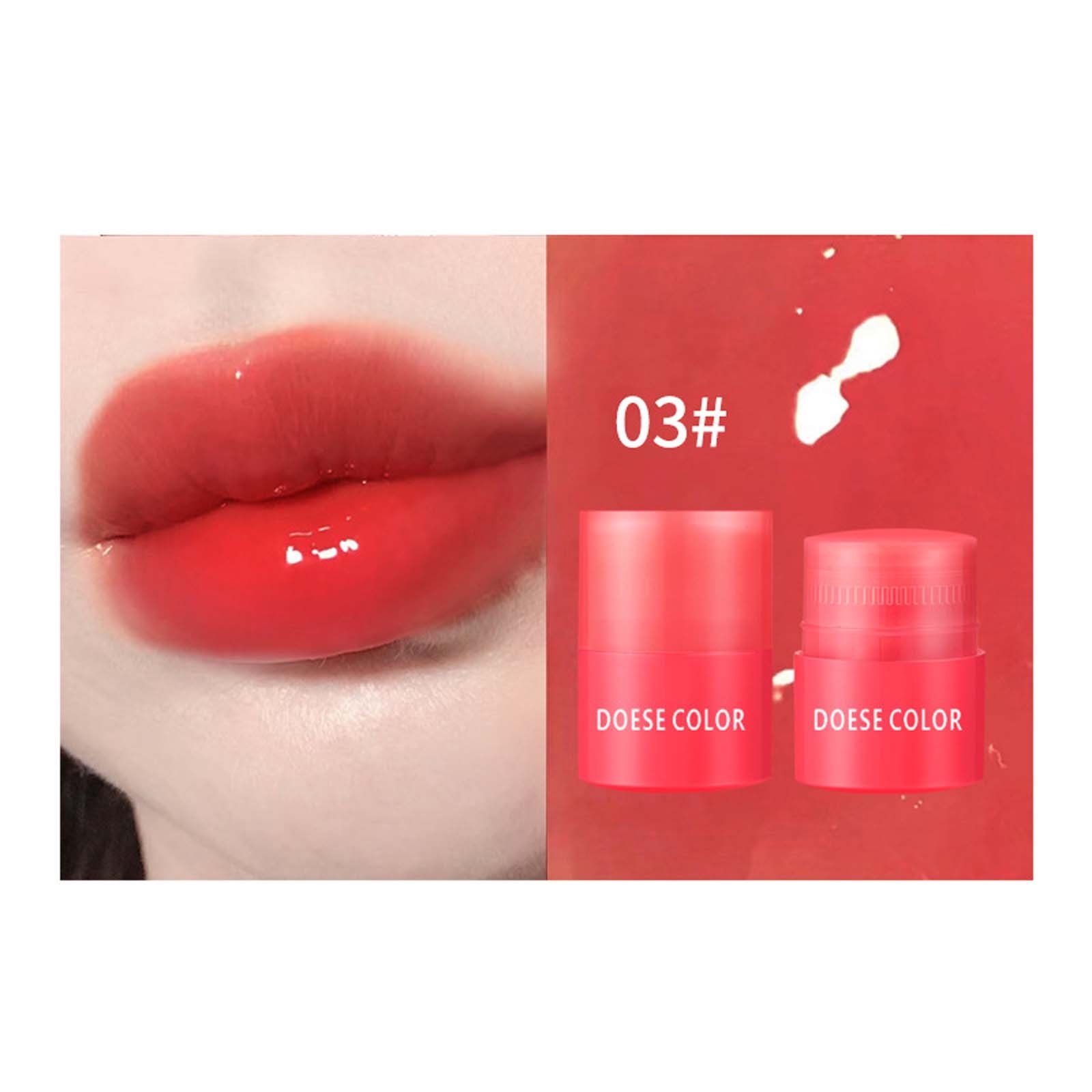 Kokovifyves Lip Gloss Surplus Transparent Color Lipstick Fade Lip Lines ...