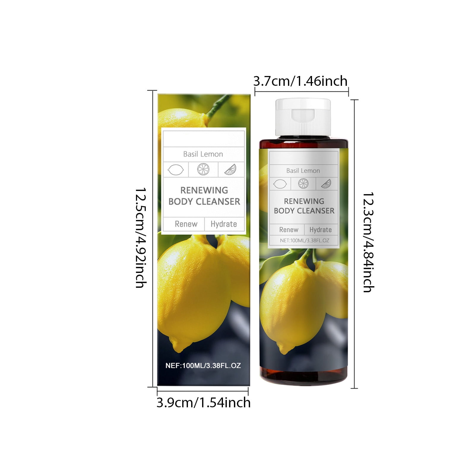 Kokovifyves Renewing Body Cleanser Shower Gel Moisturizing Nourishing ...